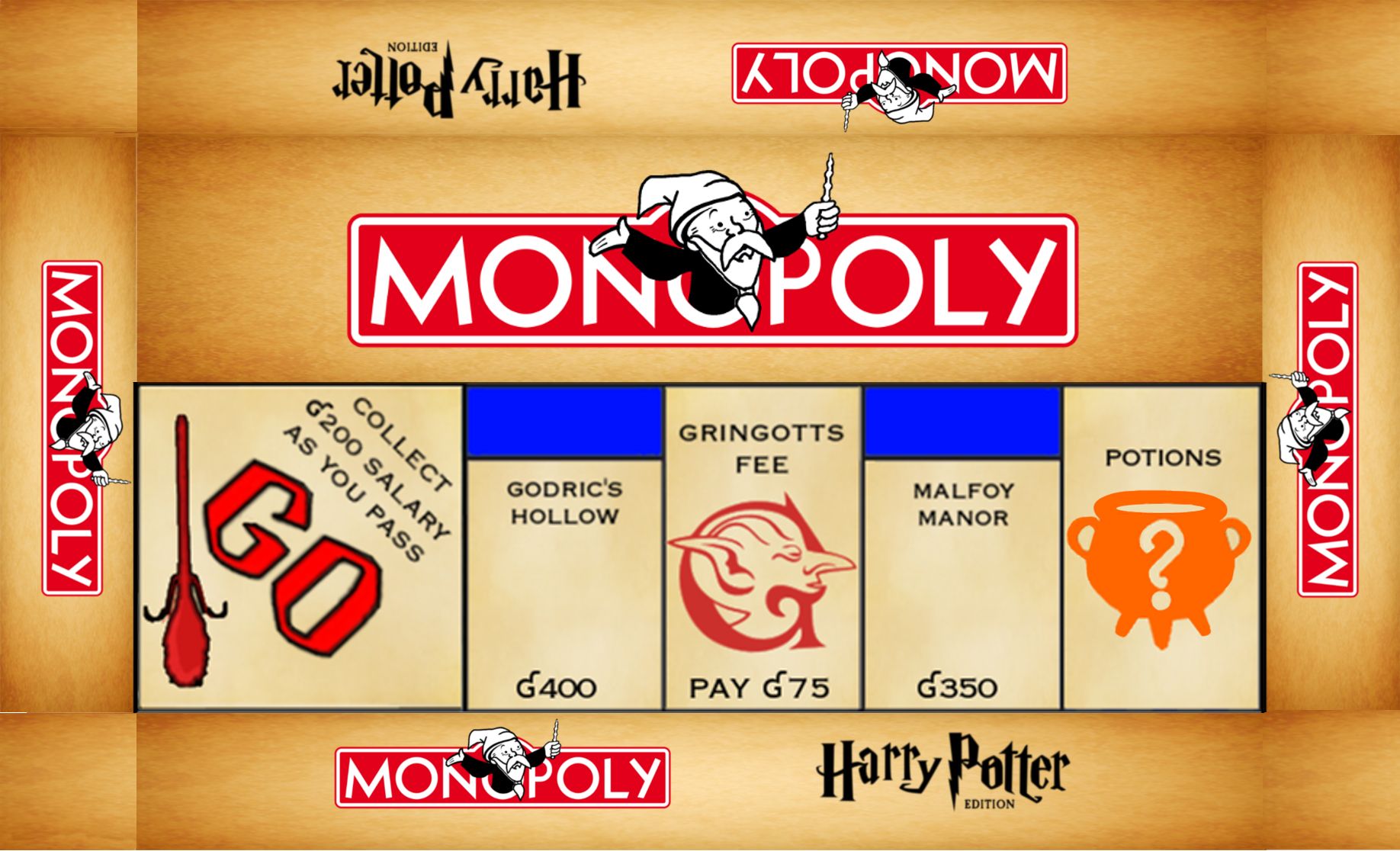 Harry Potter Monopoly : 7 Steps - Instructables