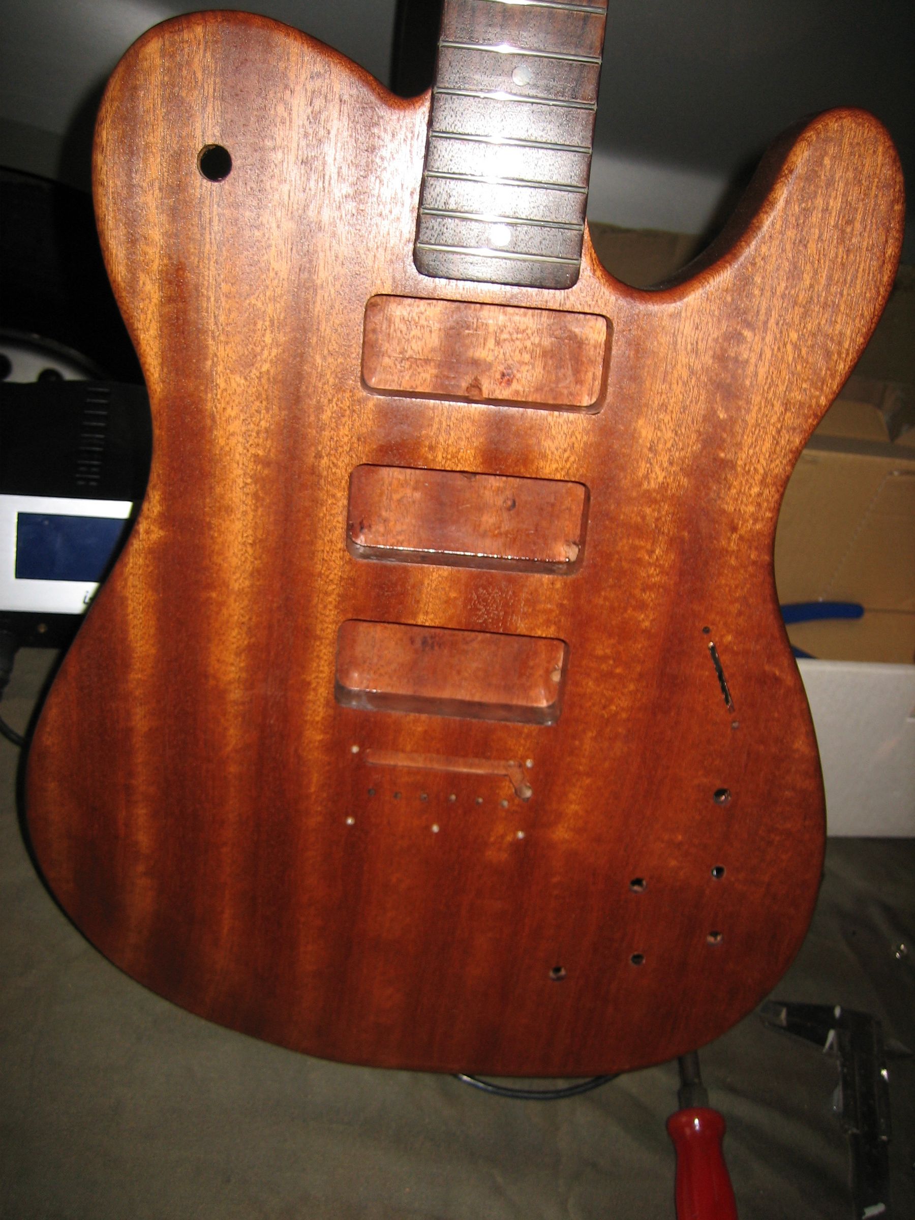 Make an Awesome Electric Guitar With Common Tools : 20 Steps (with ...