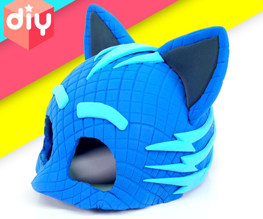 PJ Masks - DIY Catboy Mask [Halloween Mask] for Kids !! - Instructables