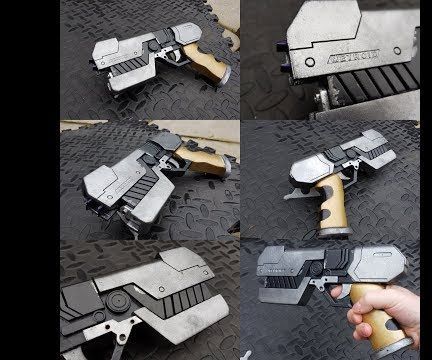 Paralyzer Blaster (Metroid) Mould and Cast : 4 Steps (with Pictures ...