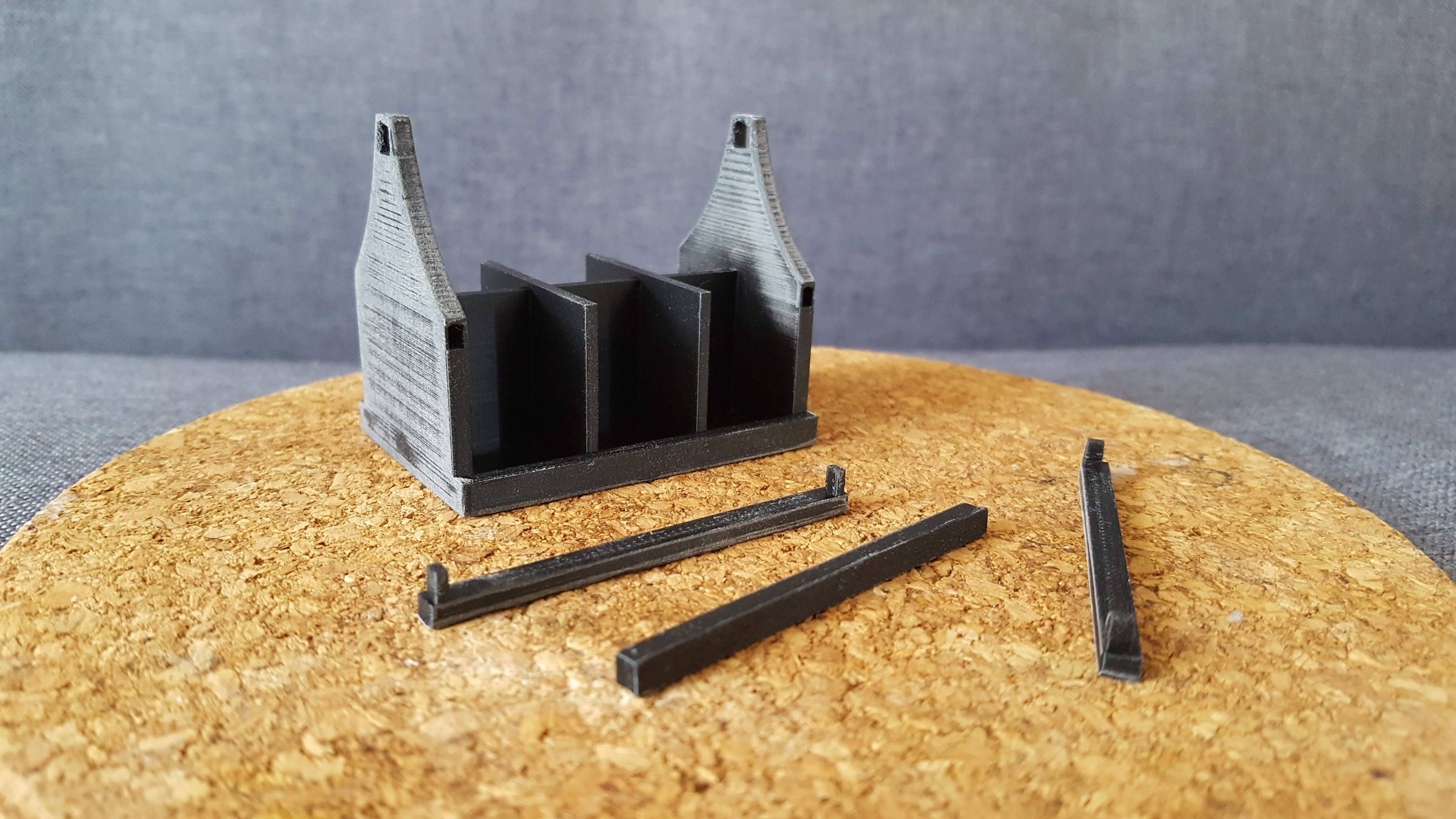 3D Printed Miniature Milk Holder and Bottles : 3 Steps (with Pictures ...