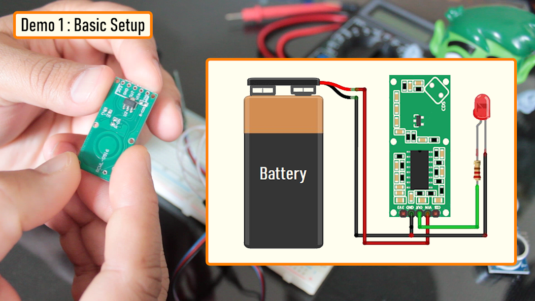 All About RCWL-0516 Microwave Radar Motion Sensor : 15 Steps ...