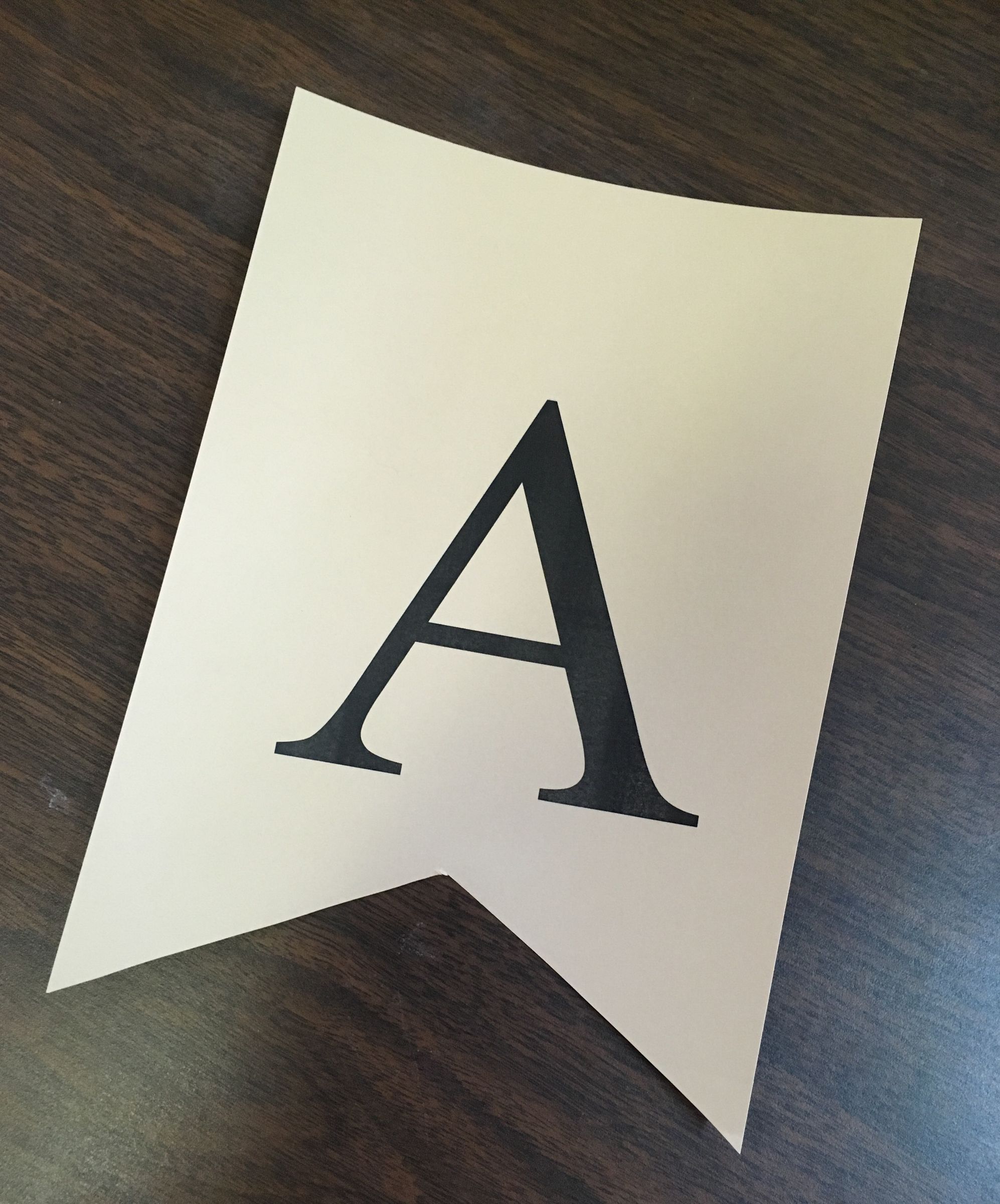 Pennant Banner Sign : 3 Steps (with Pictures) - Instructables