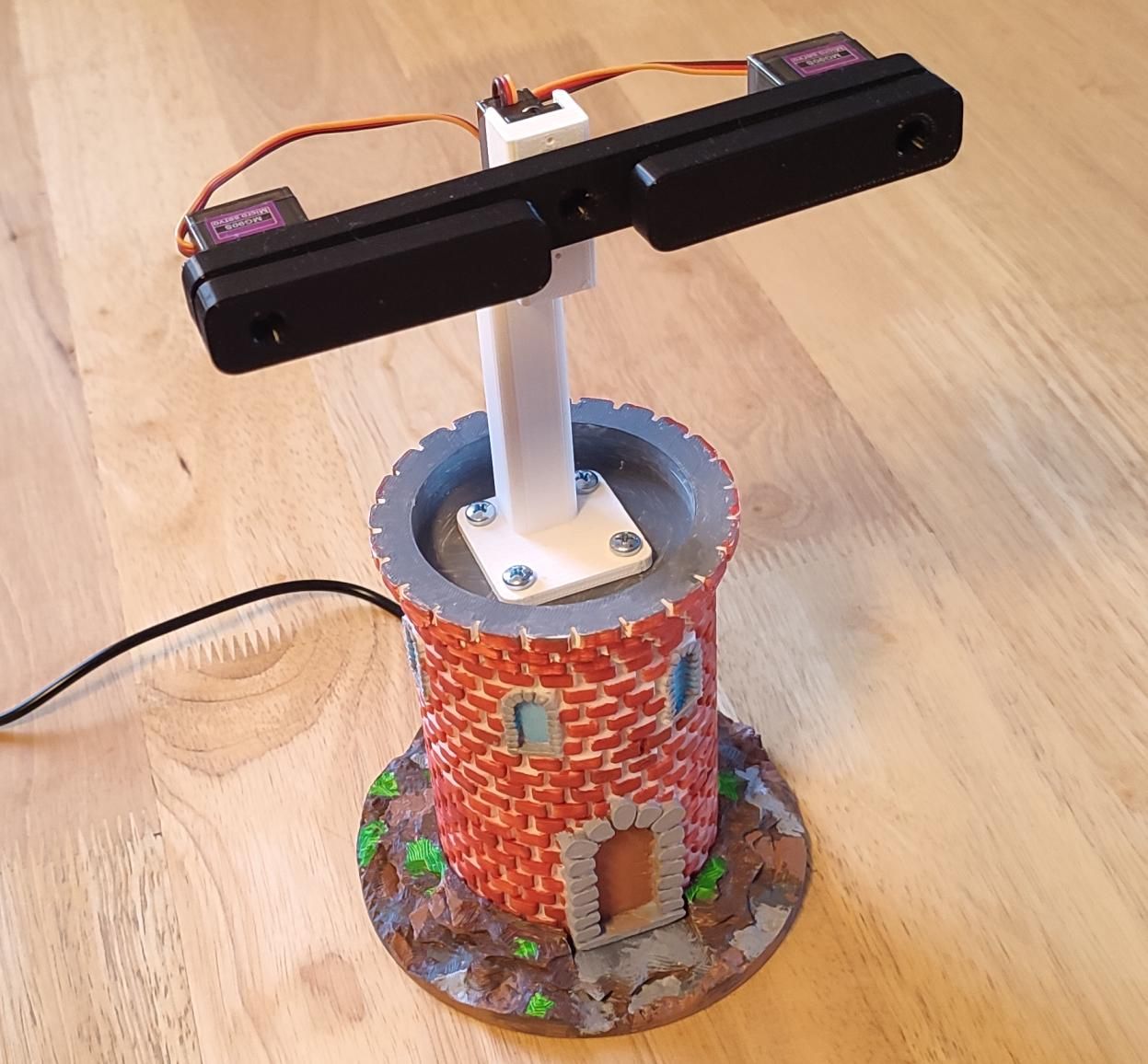 3D Printed Optical Telegraph Model : 6 Steps (with Pictures ...