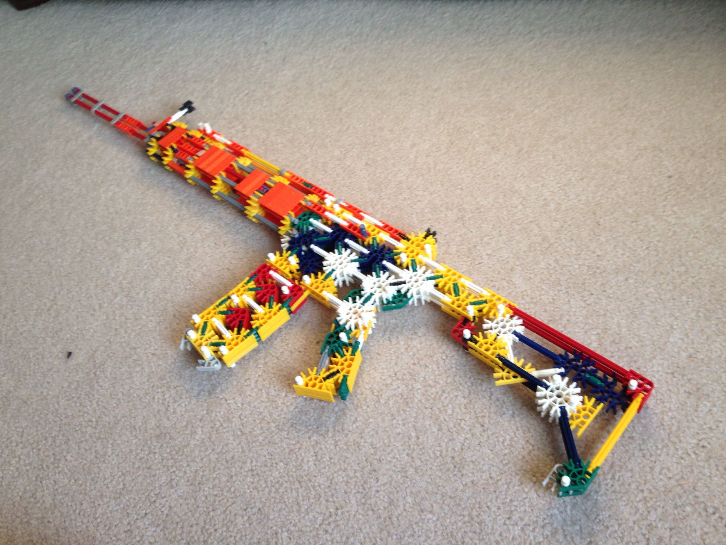 Knex M4a1 - Instructables