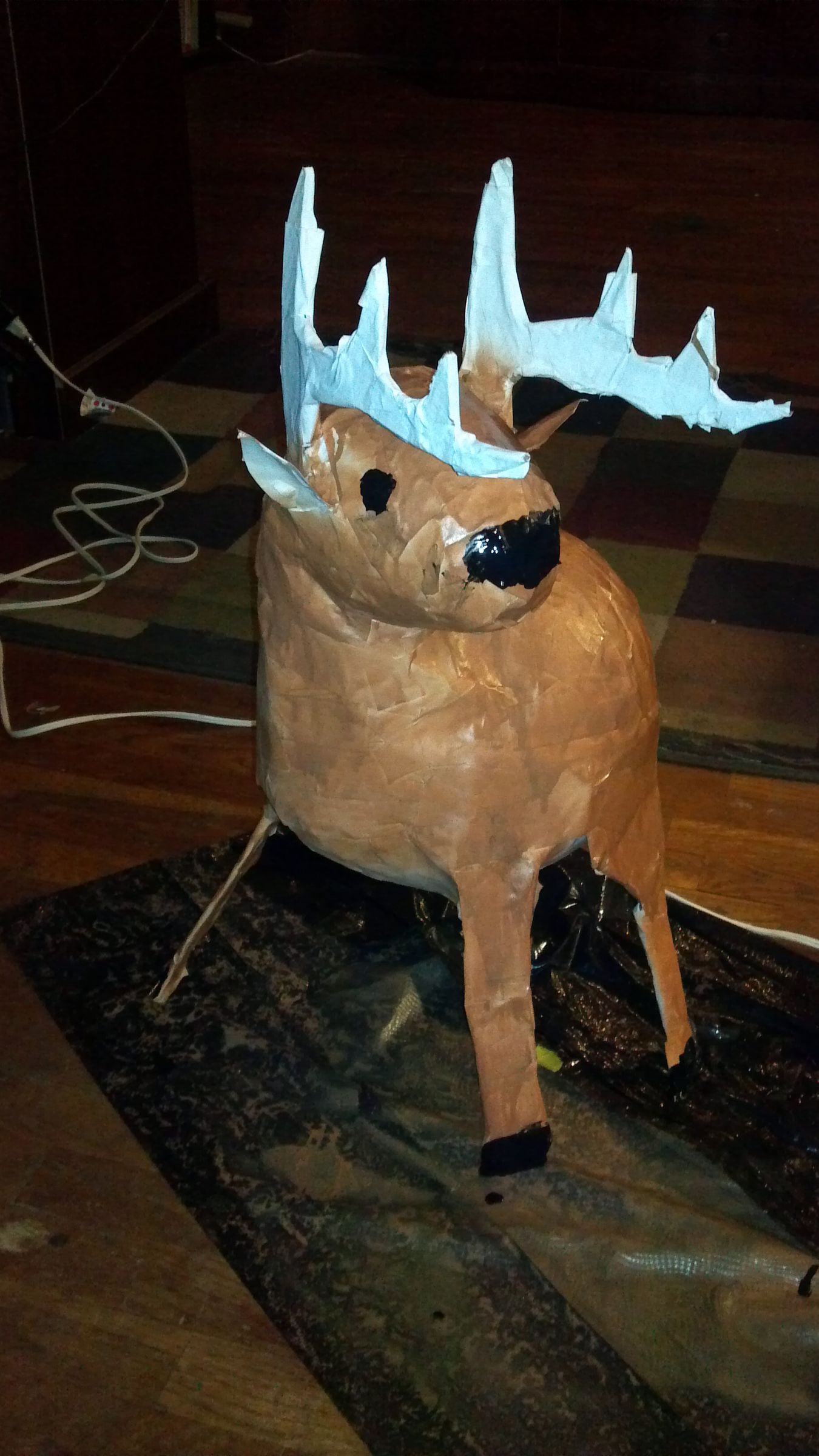 Halloween or Birthday Deer Pinata - Instructables