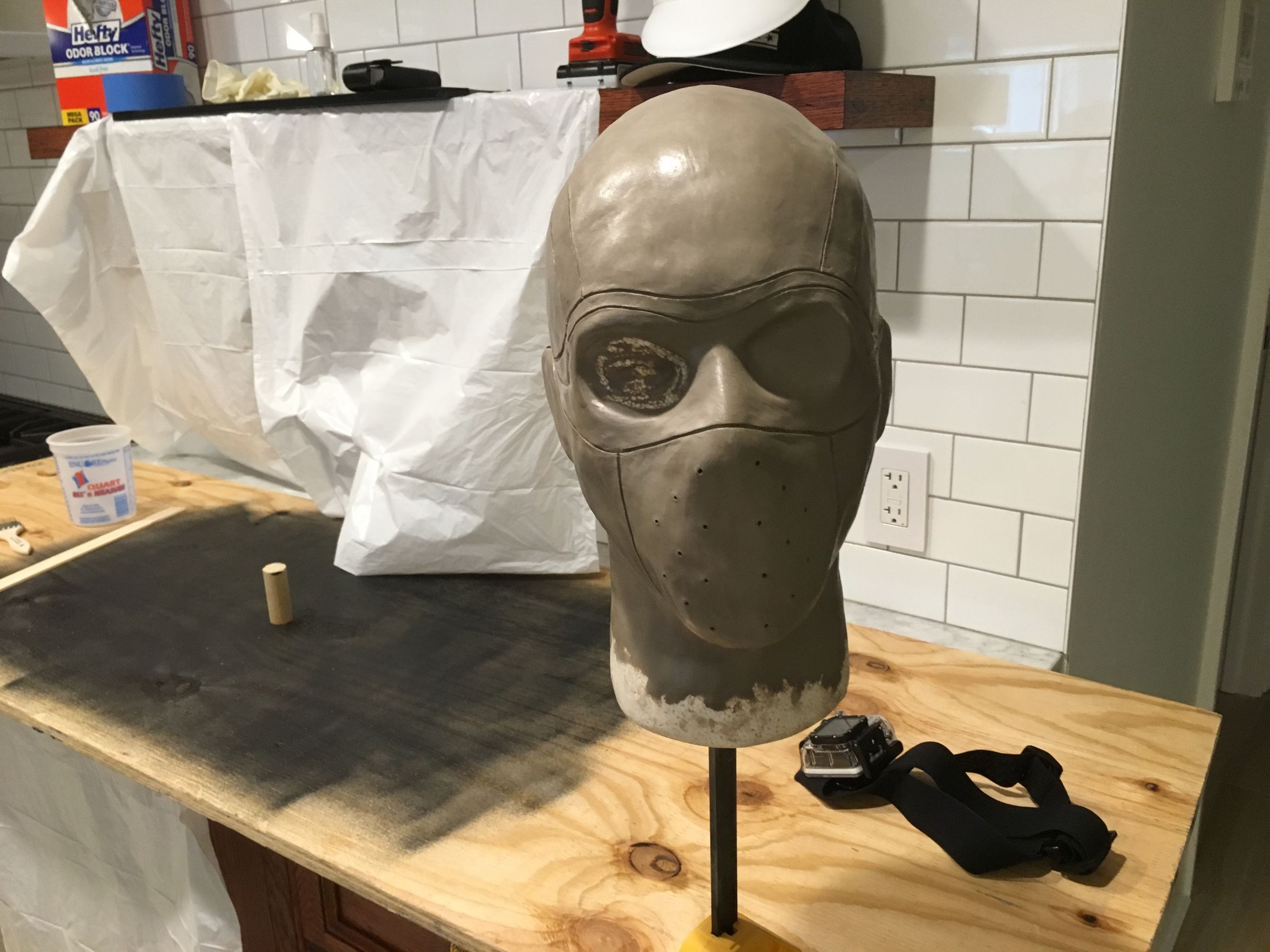 Making a DeadShot Mask for NY Comic-con 2016 : 4 Steps (with Pictures ...