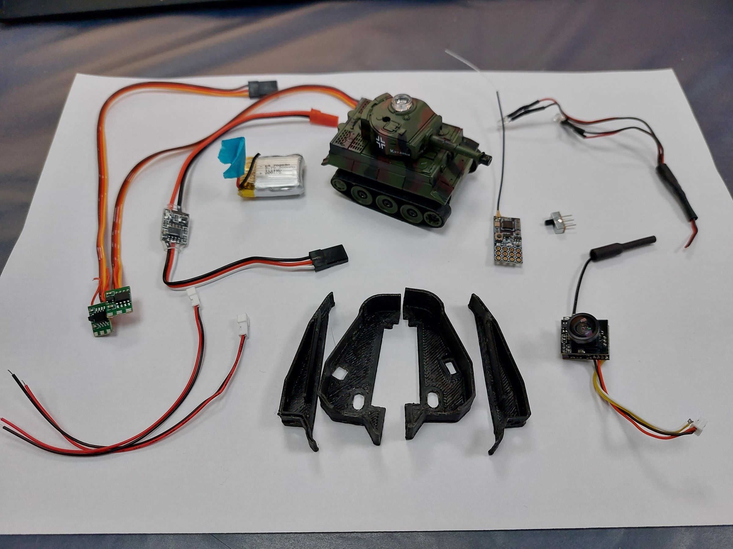 Nano FPV Tank : 7 Steps (with Pictures) - Instructables