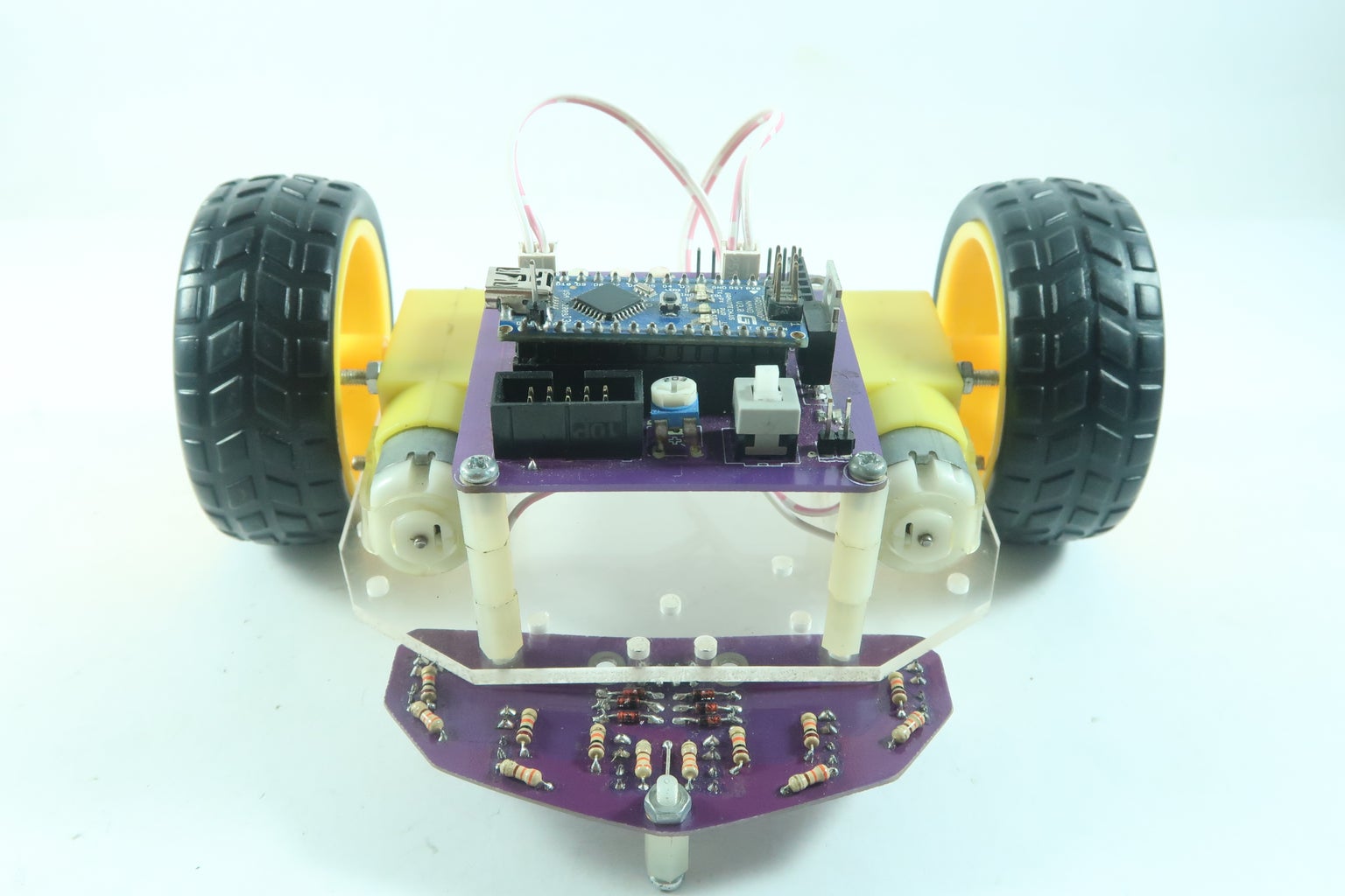 Line Follower Basic Using Arduino Nano 5 Steps Instructables 8464