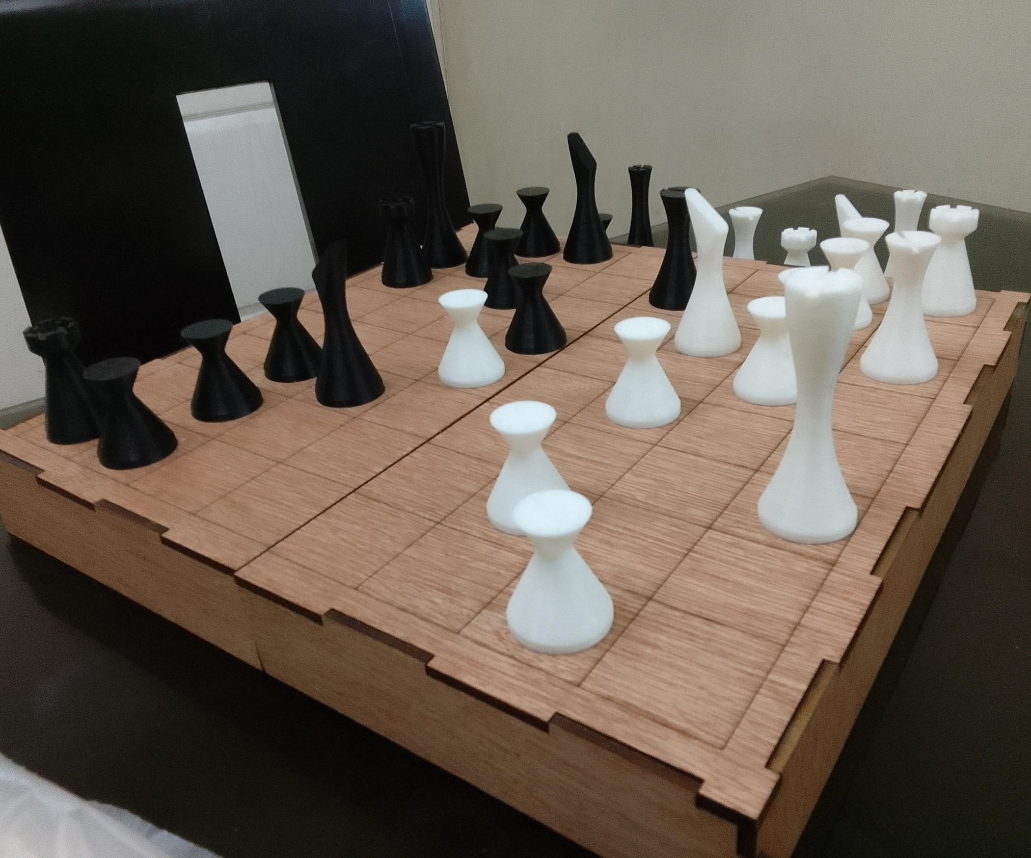 Chess Craft / Corte Láser 2D E Impresión 3D : 8 Steps - Instructables