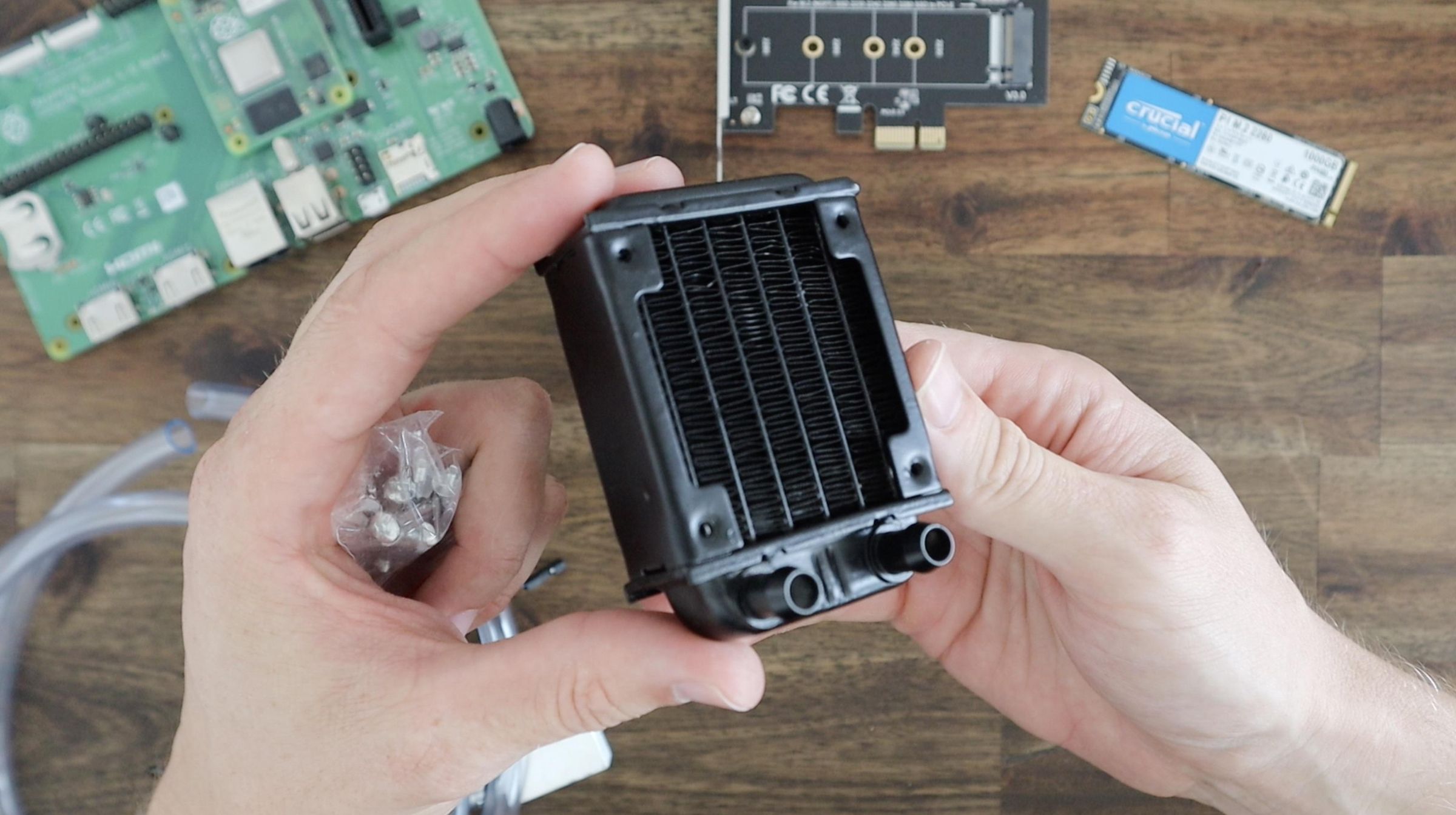 Making the Ultimate Water-cooled Raspberry Pi Desktop Computer : 8 ...