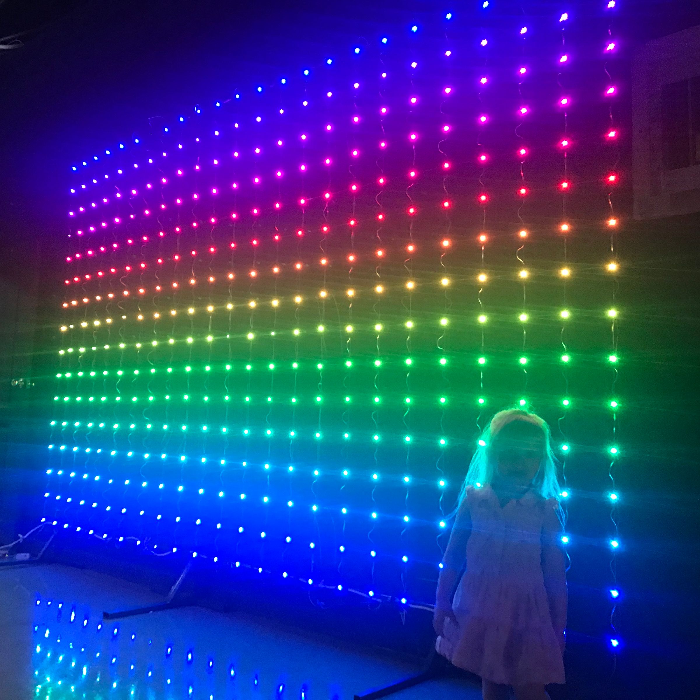 Huge Flexible Transparent LED Matrix Under $150. Easy to Make. : 8 ...