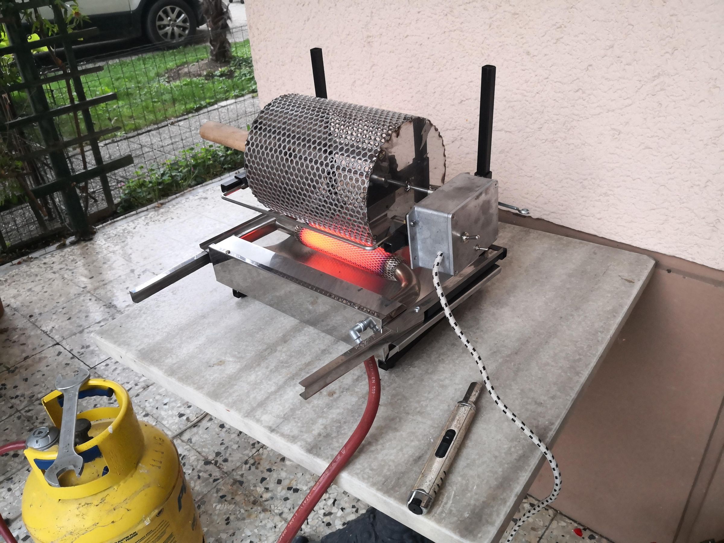 Automatic Chestnut Roasting Machine : 15 Steps (with Pictures ...