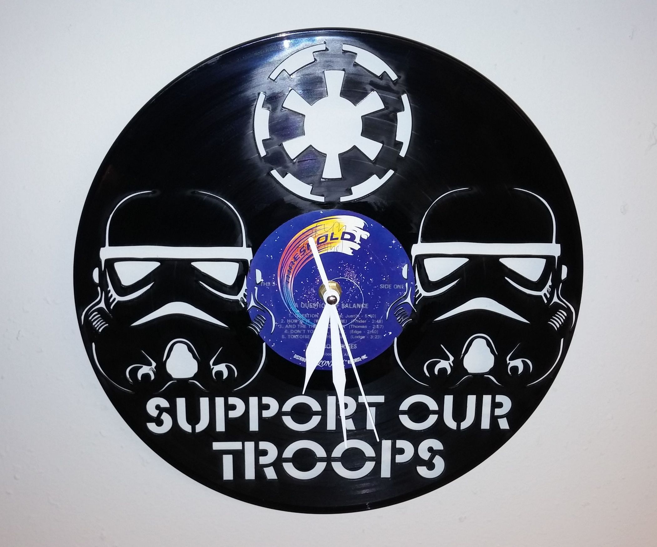 Star Wars Record Clock : 6 Steps (with Pictures) - Instructables