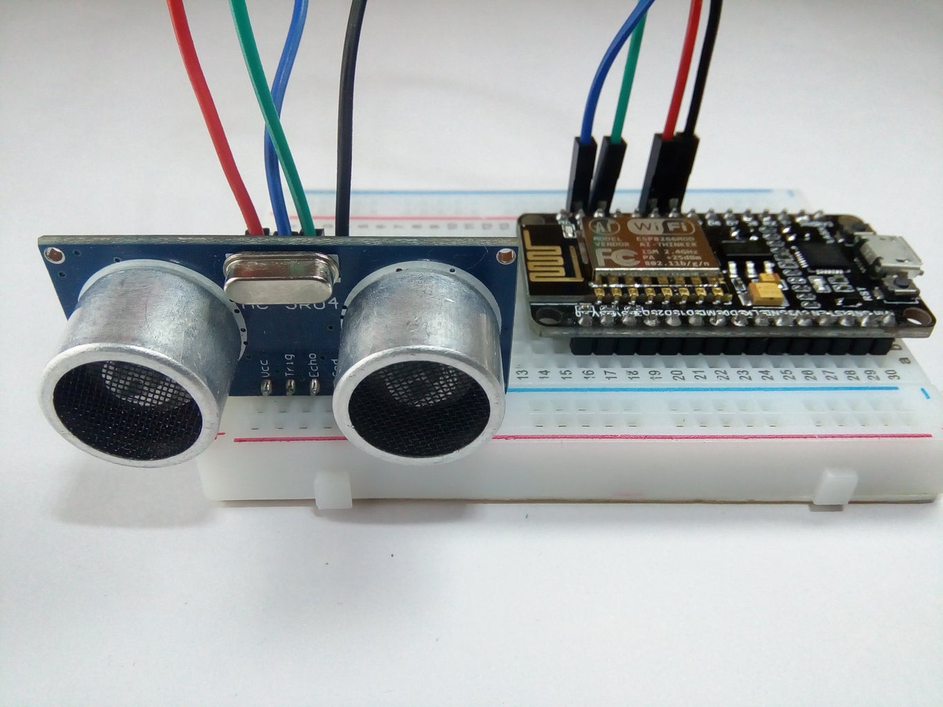 Distance Measurement Using HC-SR04 Via NodeMCU : 7 Steps (with Pictures ... Distance Measurement Using HC-SR04 Via NodeMCU : 7 Steps (with Pictures ...