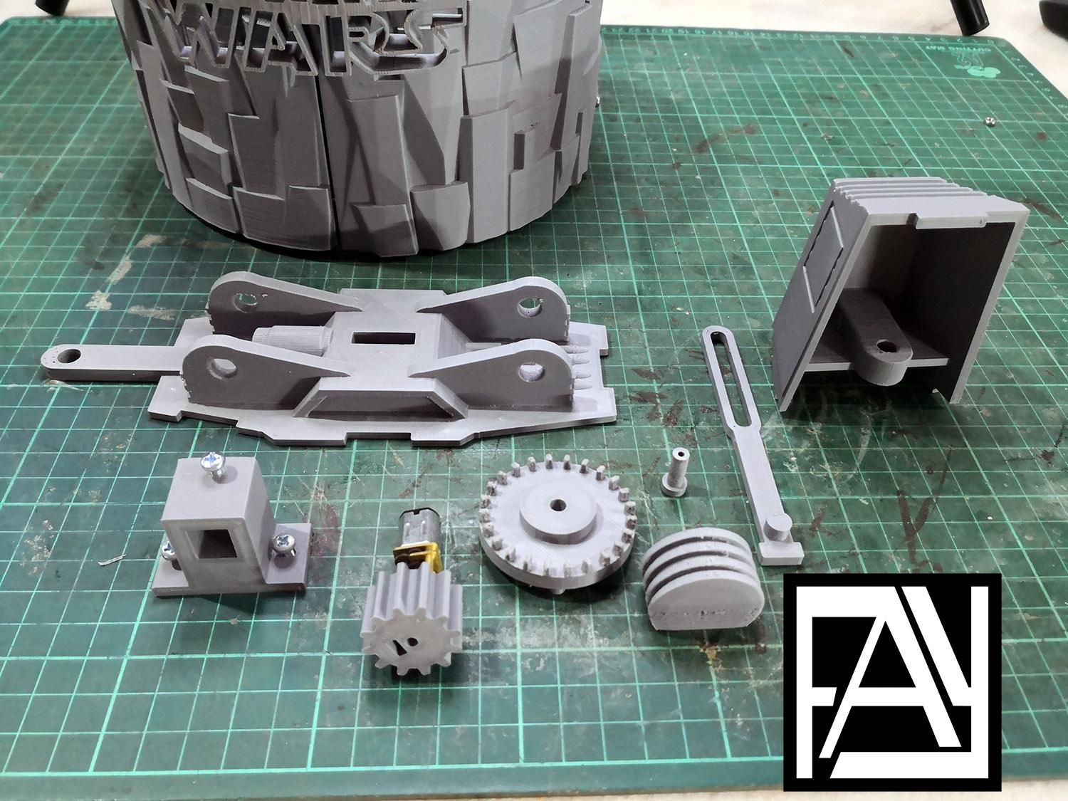 ATAT Motorized Automata : 12 Steps (with Pictures) - Instructables