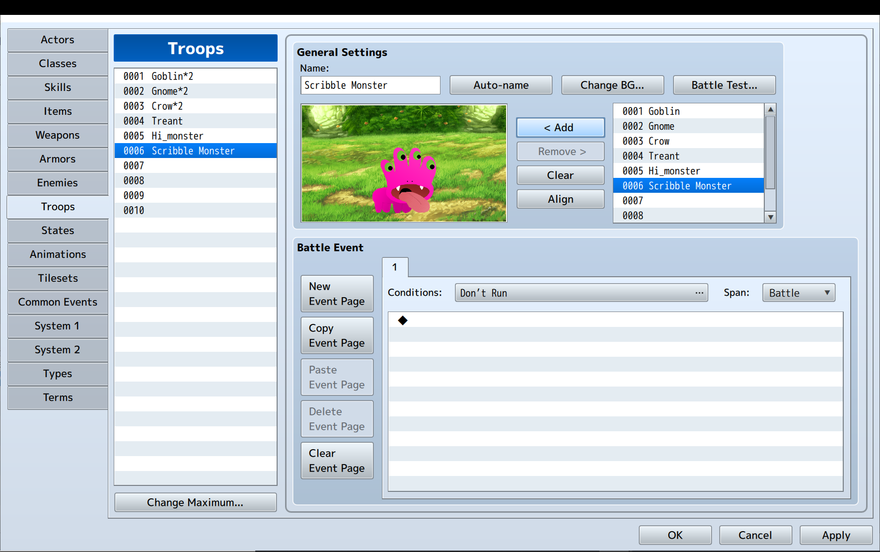 Making Your Own Custom Enemy in RPGMaker! : 7 Steps - Instructables