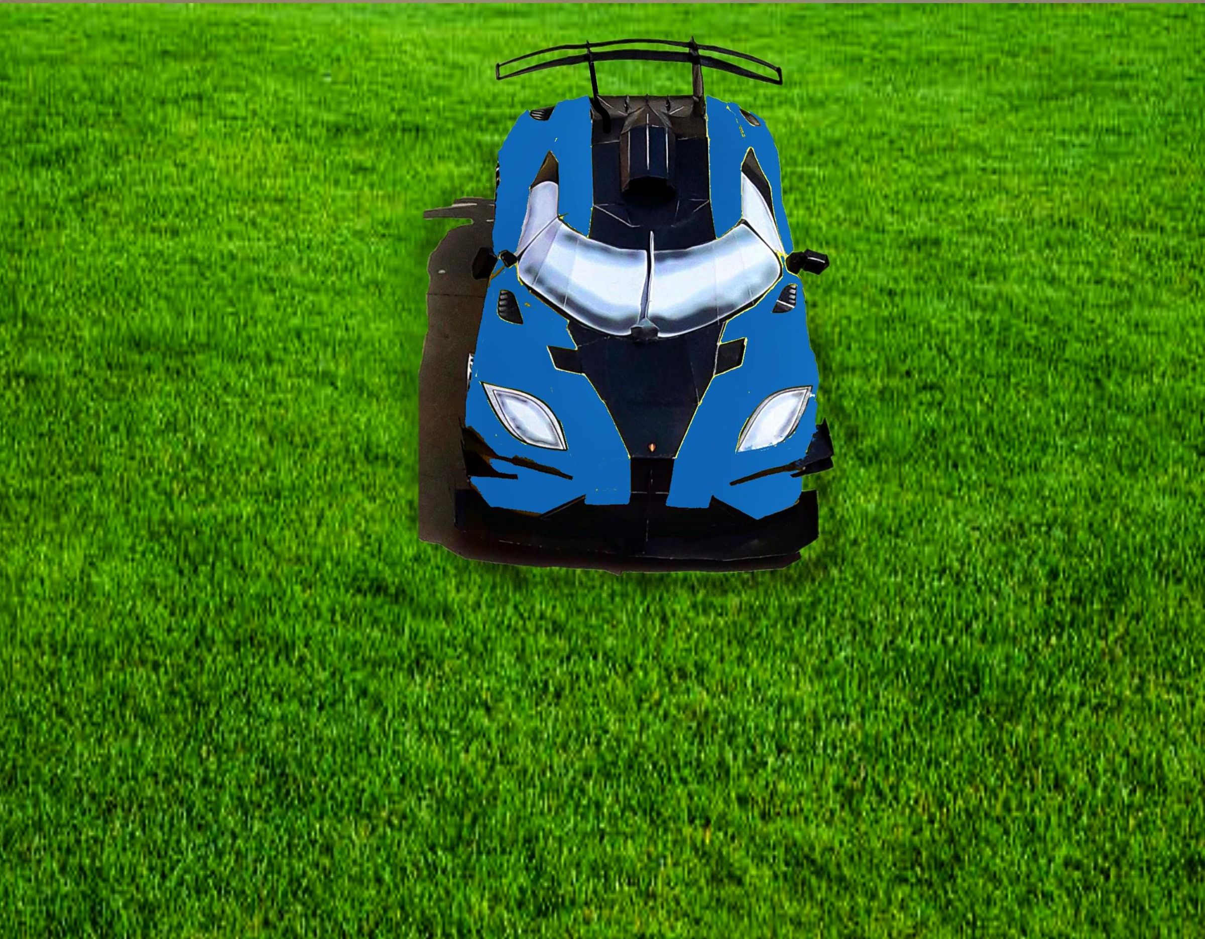 Koenigsegg Agera Paper - Craft Model : 4 Steps - Instructables