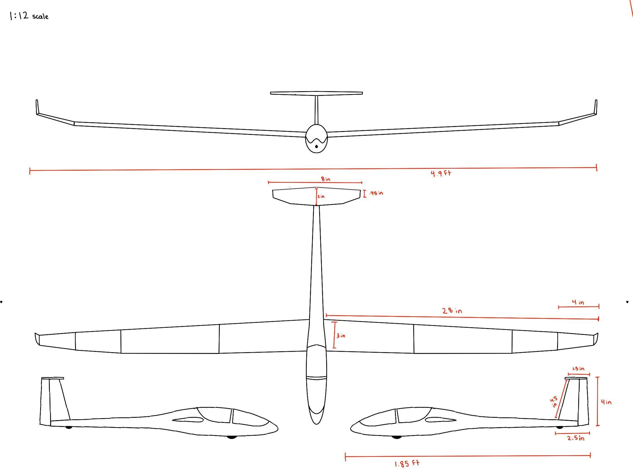 1:12 Scale Schempp-Hirth Discus Sailplane Glider : 11 Steps (with ...