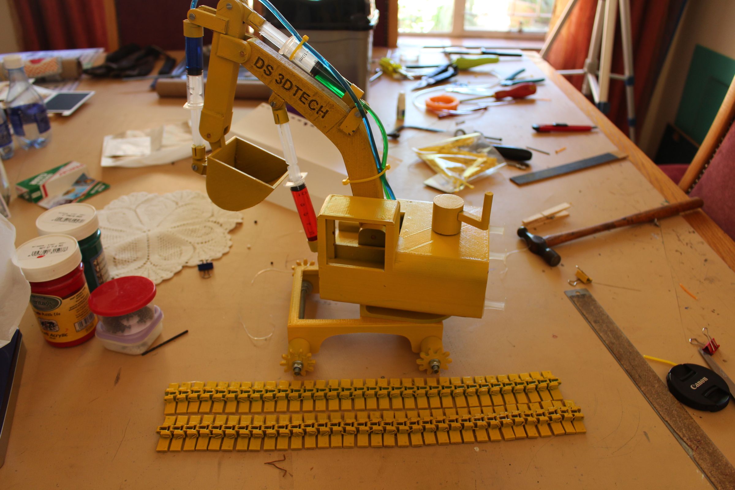 3D Printed Excavator : 15 Steps (with Pictures) - Instructables