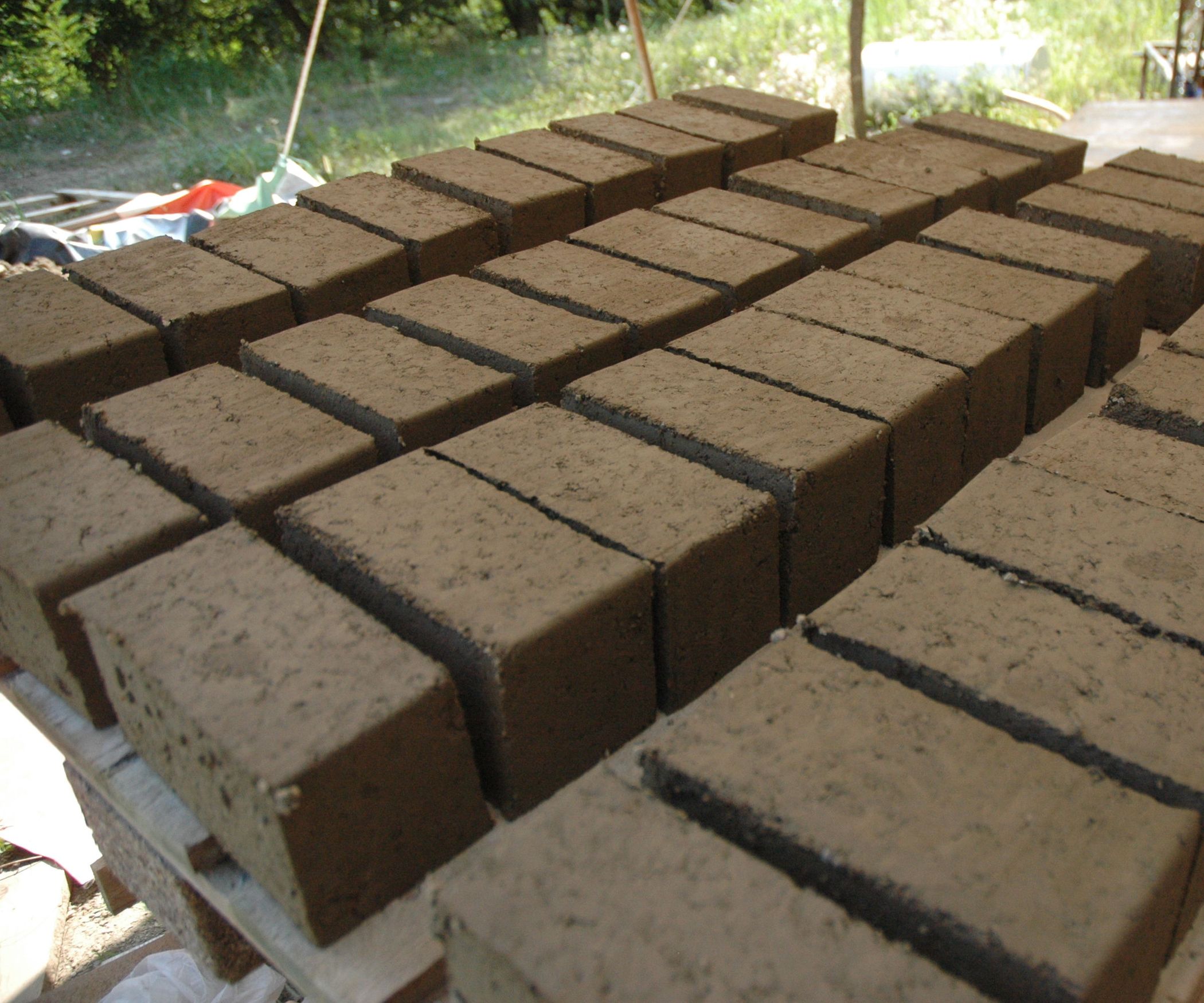 Home Made Brick Press and Bricks Building Process - Instructables