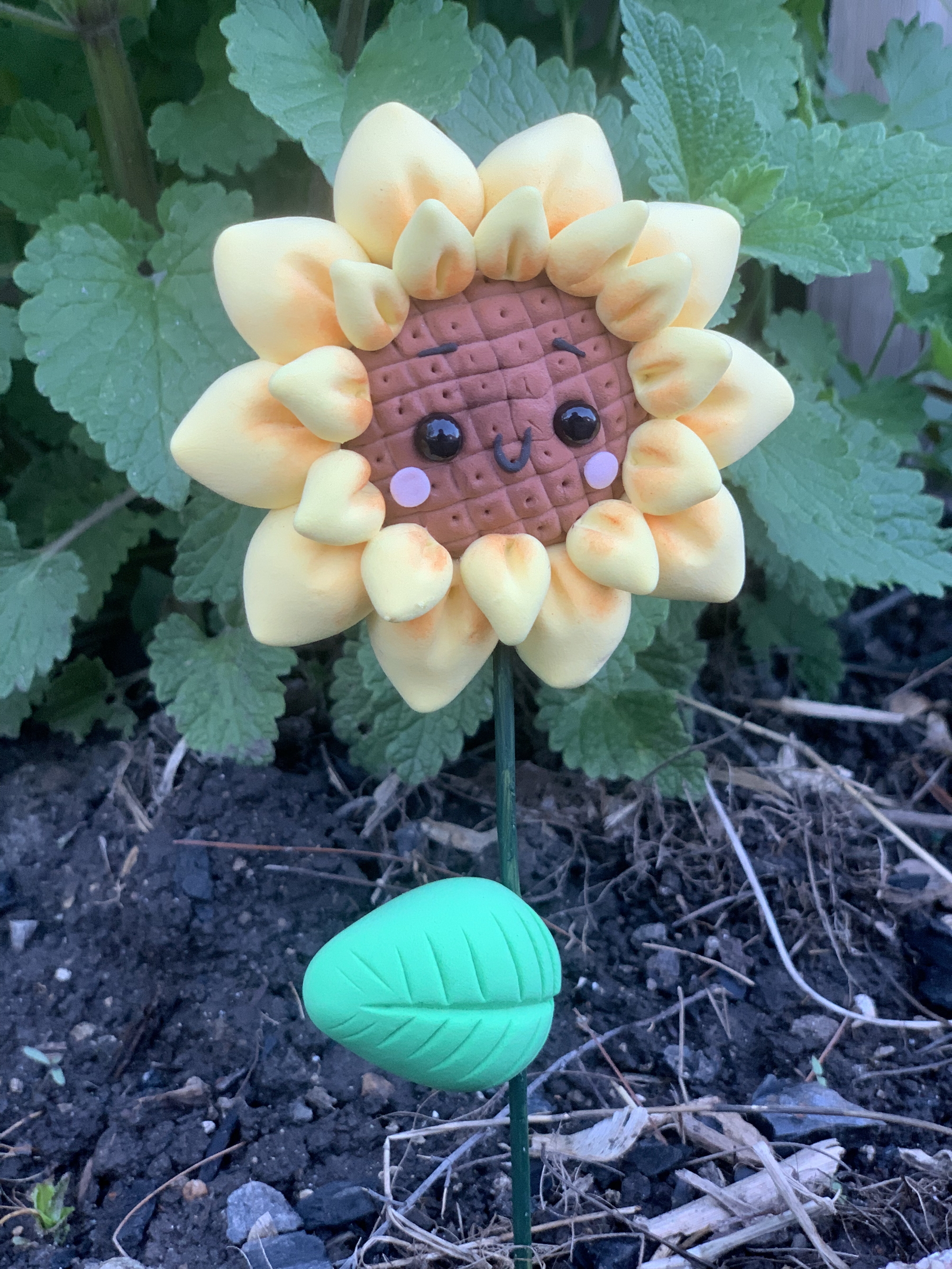 Cute and Easy Sunflower Tutorial Using Foam Clay : 6 Steps (with ...