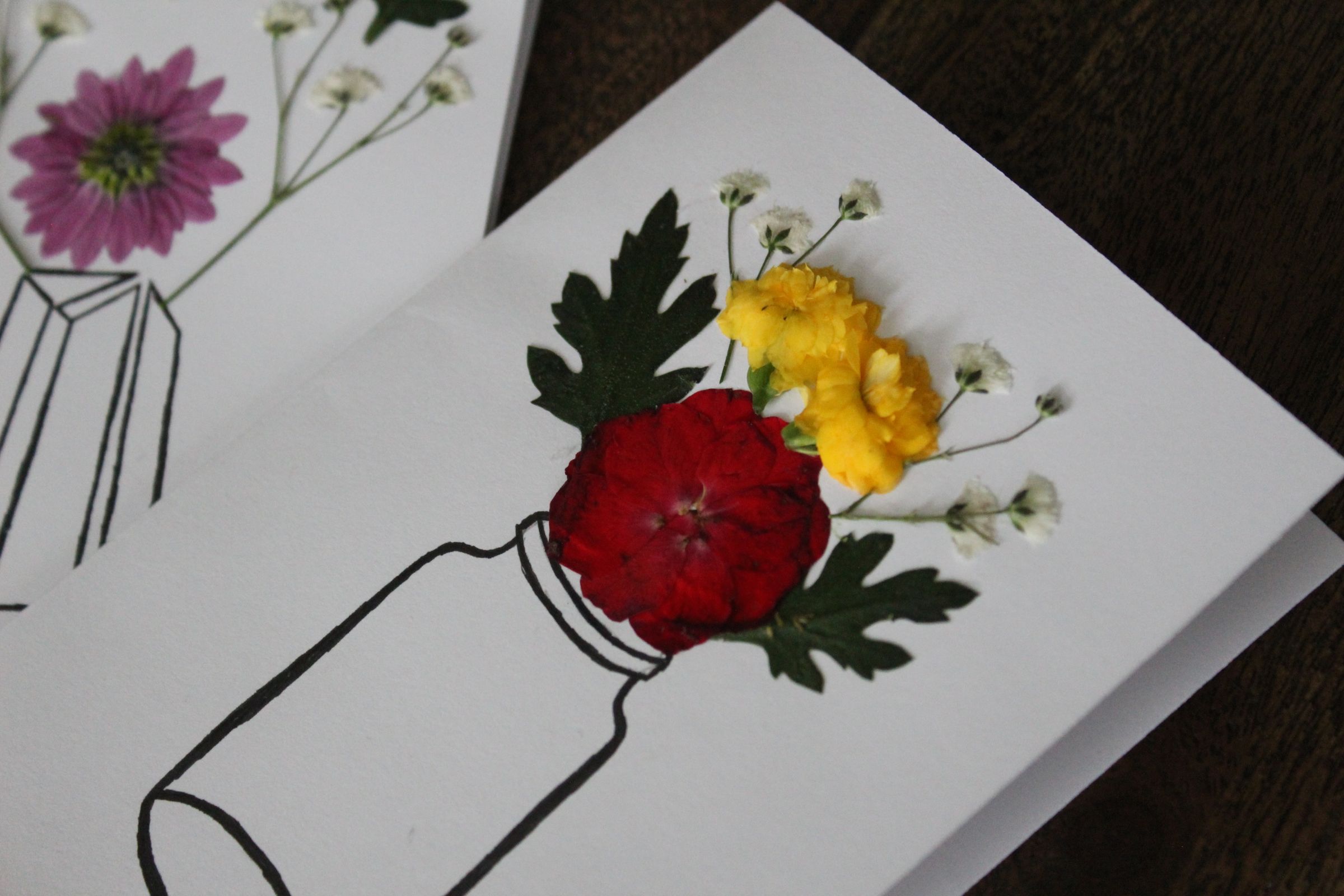 DIY Pressed Flower Card : 7 Steps (with Pictures) - Instructables
