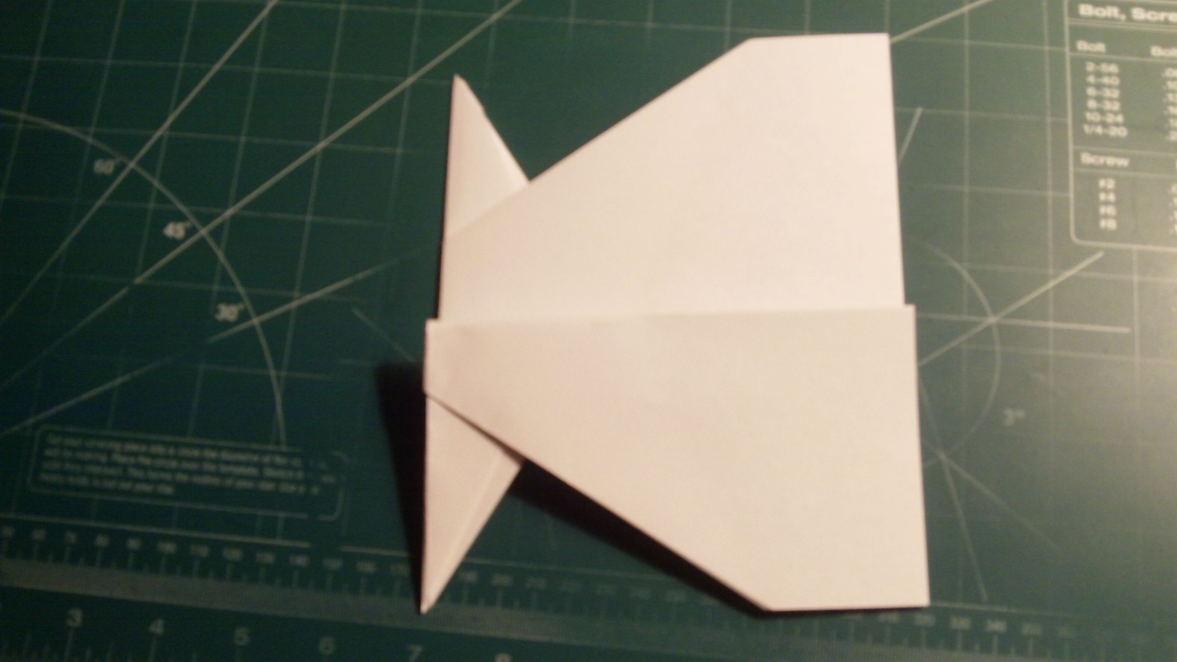 How to Make the Fury Paper Airplane : 8 Steps - Instructables