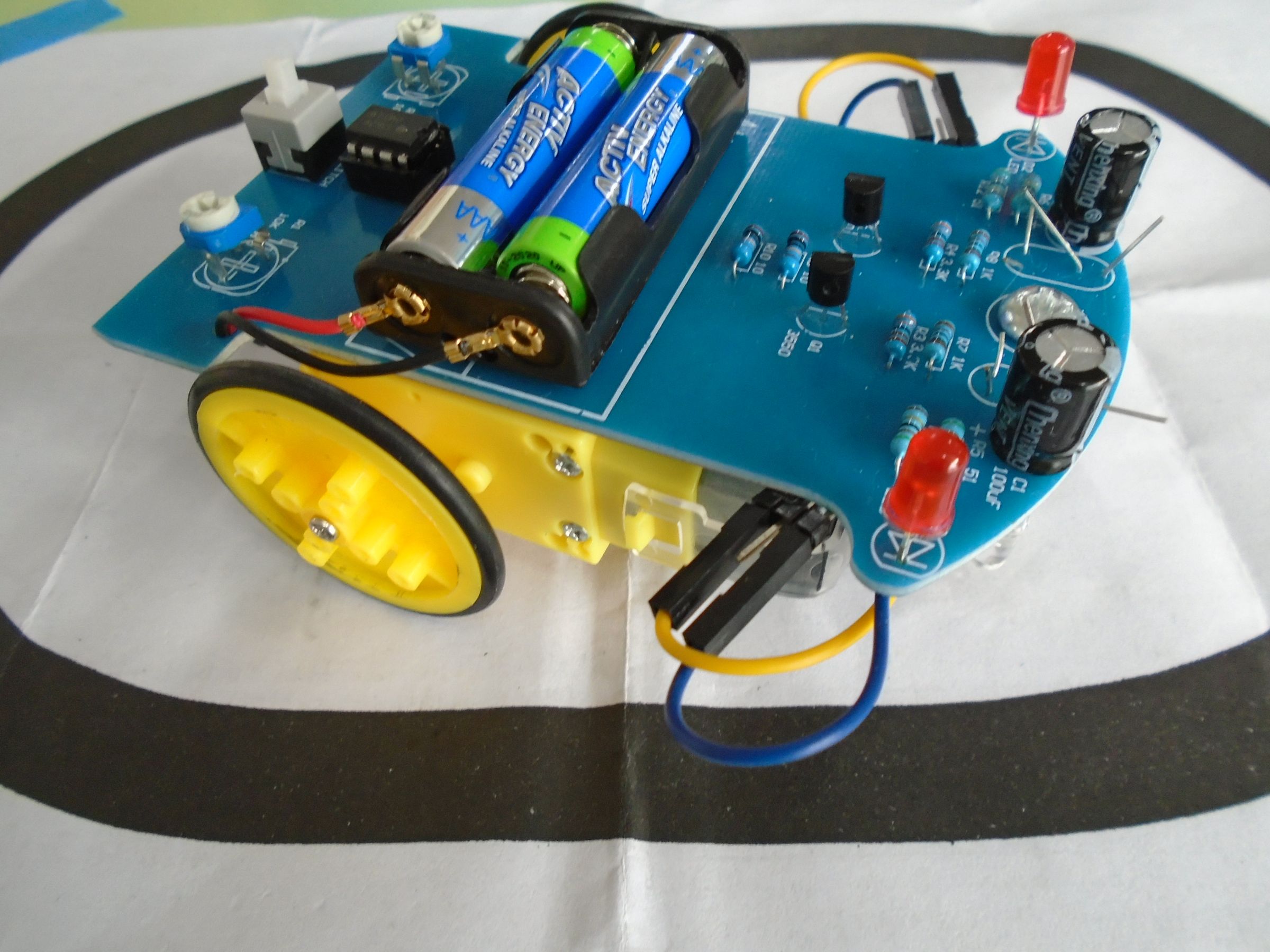 Follow the Line Robot : 9 Steps (with Pictures) - Instructables