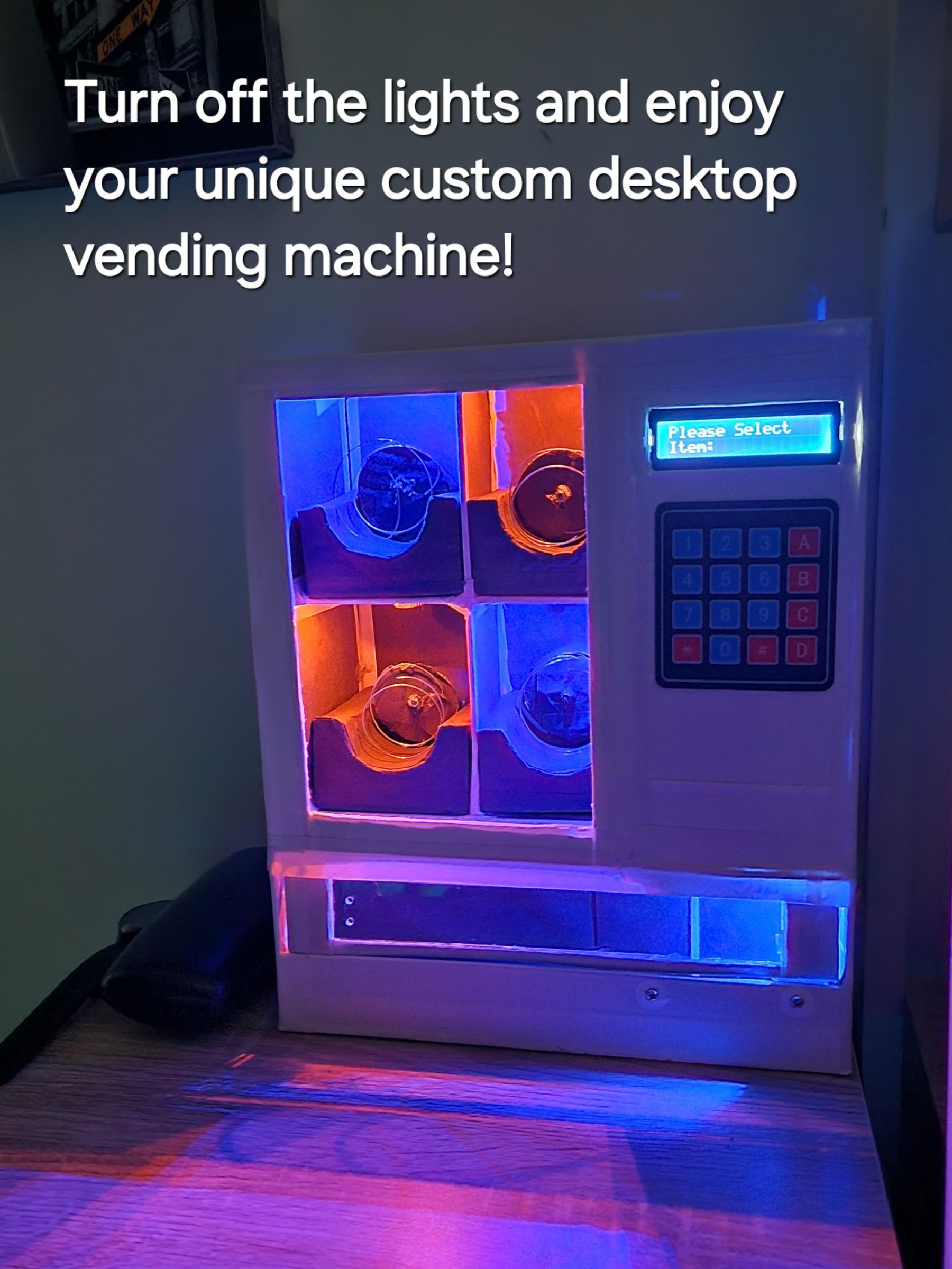 Craft Your Own Desktop-Sized Cardboard Vending Machine With an Arduino ...