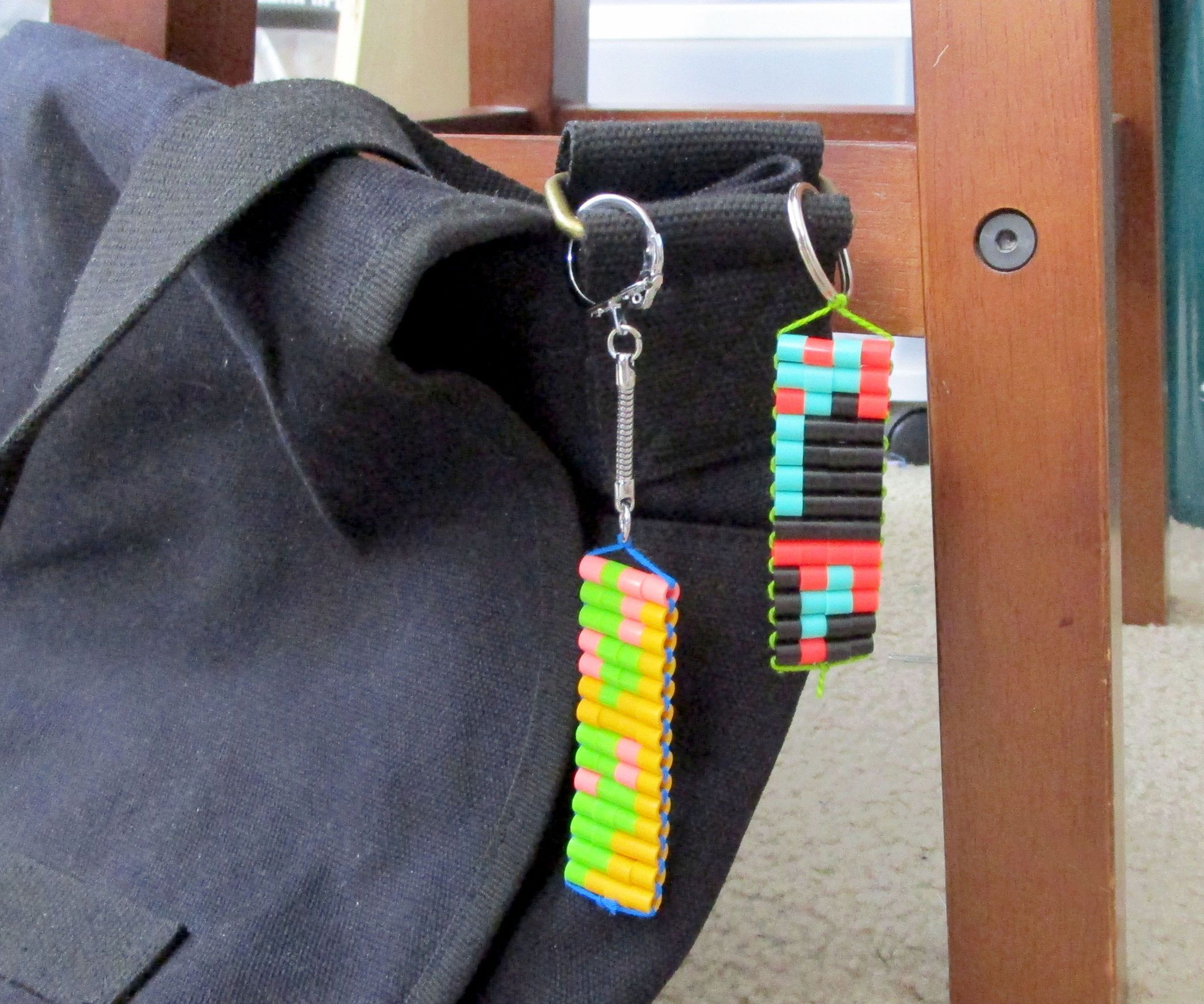 Morse Code Woven Beaded Keychain : 10 Steps (with Pictures) - Instructables