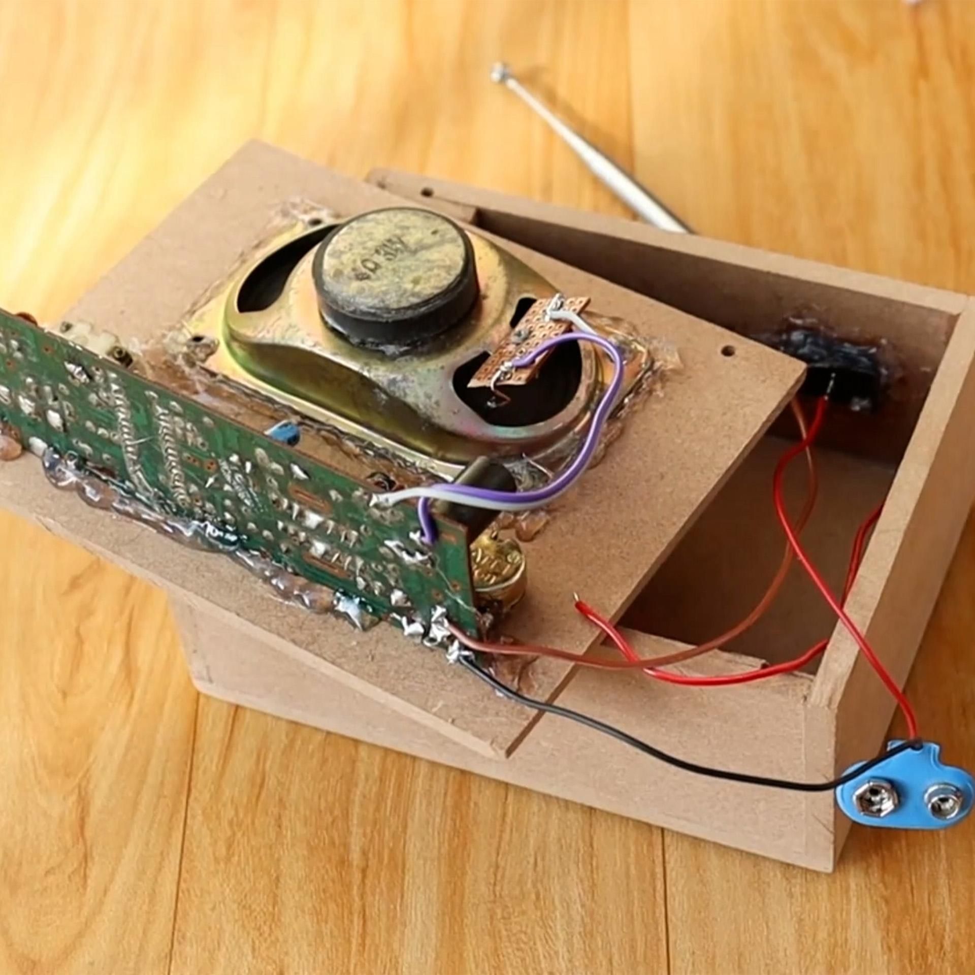 DIY FM Radio — Build a FM Receiver at Home With the Sony 1619 FM Radio ...