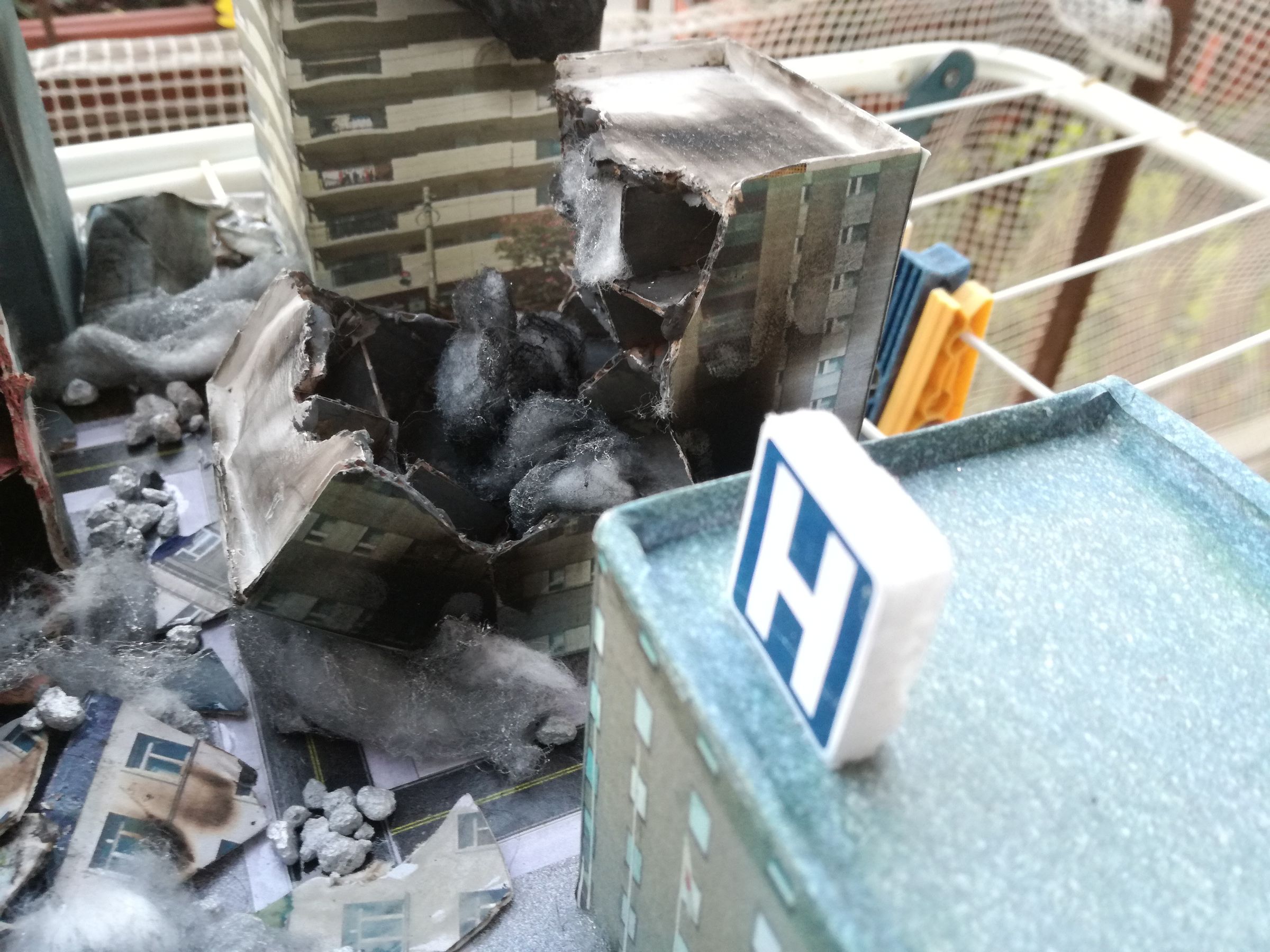 Cardboard Godzilla Diorama and Google Street View : 4 Steps - Instructables