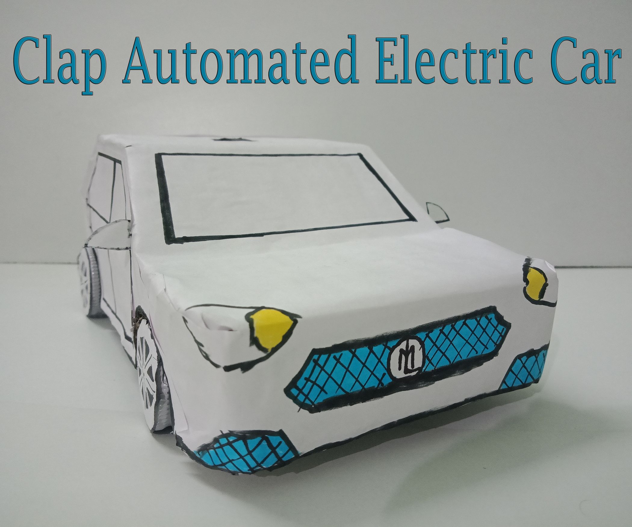 DIY || Clap Automated Electric Car || Without Arduino : 3 Steps ...