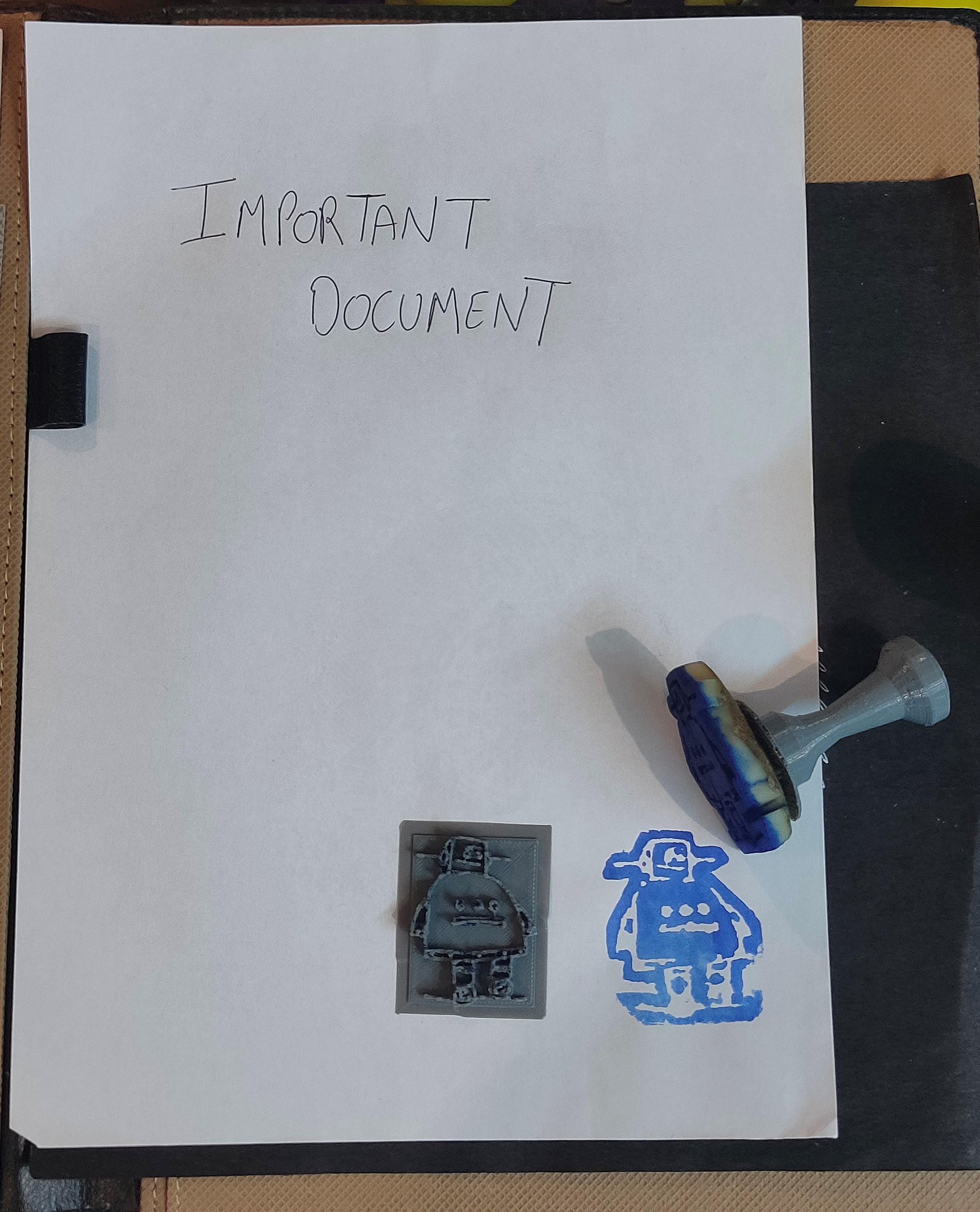 Logo/Photo Stamp: Using TinkerCad, Potato and 3D Printing : 5 Steps ...
