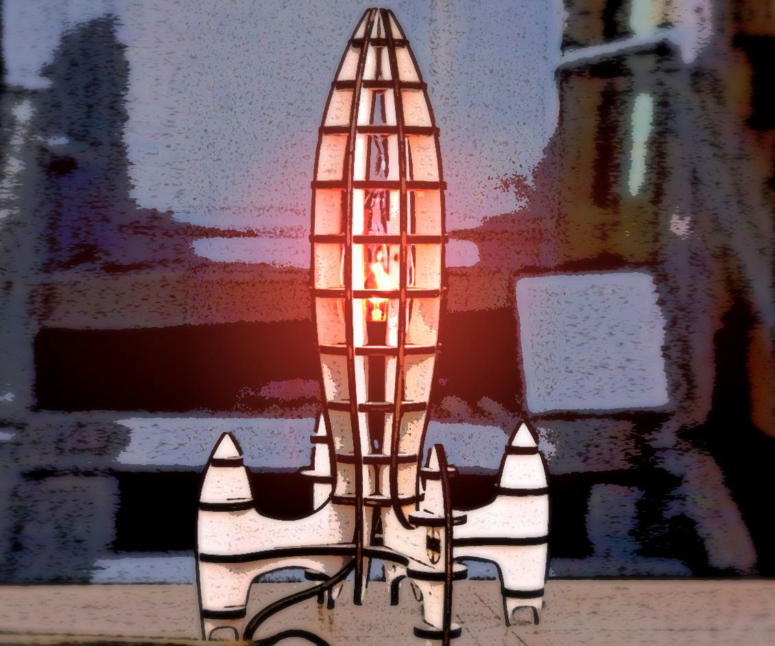 Wood Rocket Lamp : 20 Steps (with Pictures) - Instructables
