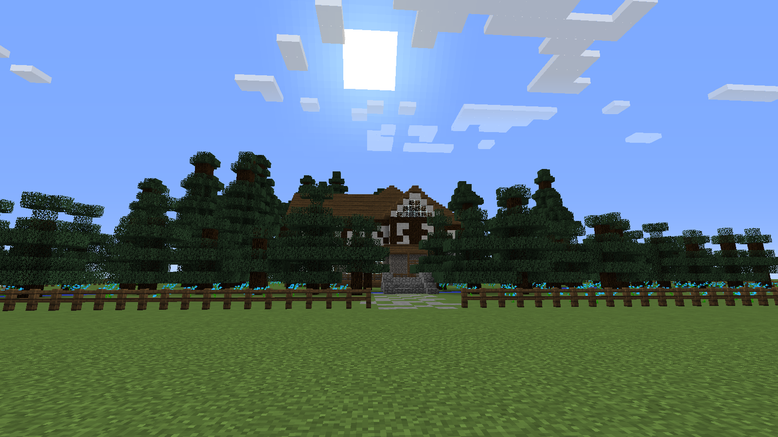 Half-Timbered Minecraft House : 5 Steps - Instructables