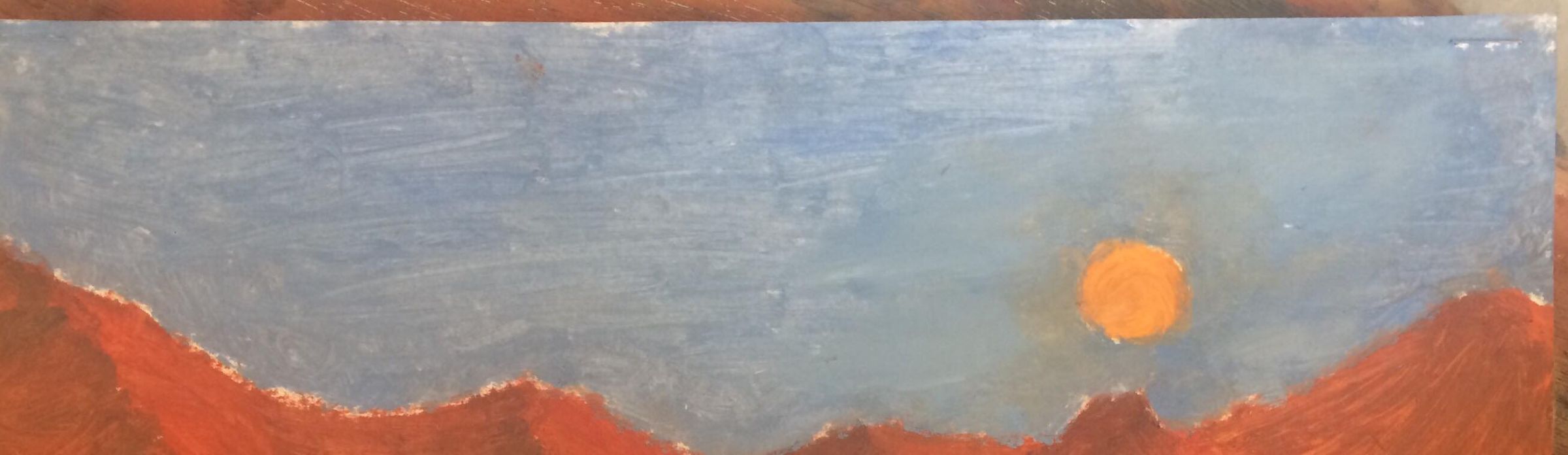 Red Desert Painting : 6 Steps - Instructables