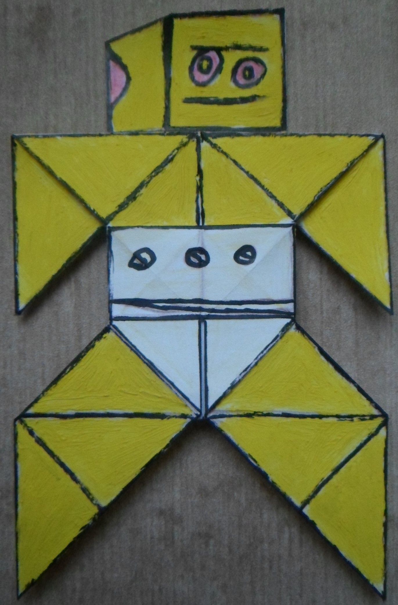 Origami Robo : 8 Steps - Instructables