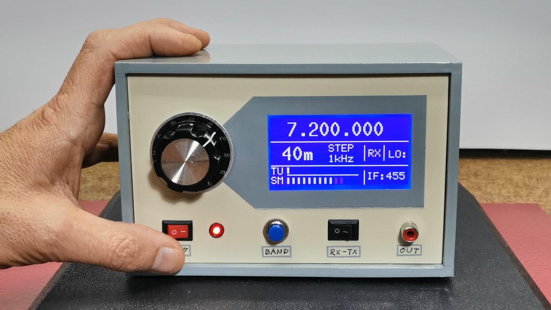 Arduino VFO Project With a Large LCD Display : 4 Steps - Instructables