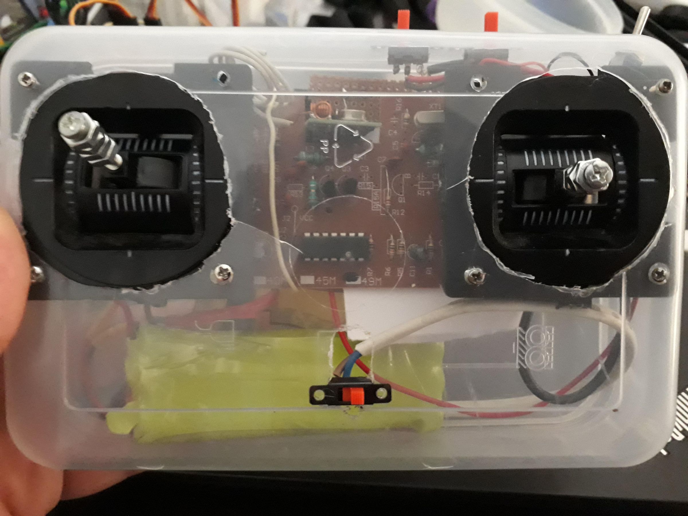 RC Airplane Remote Control Through Recycling : 4 Steps - Instructables