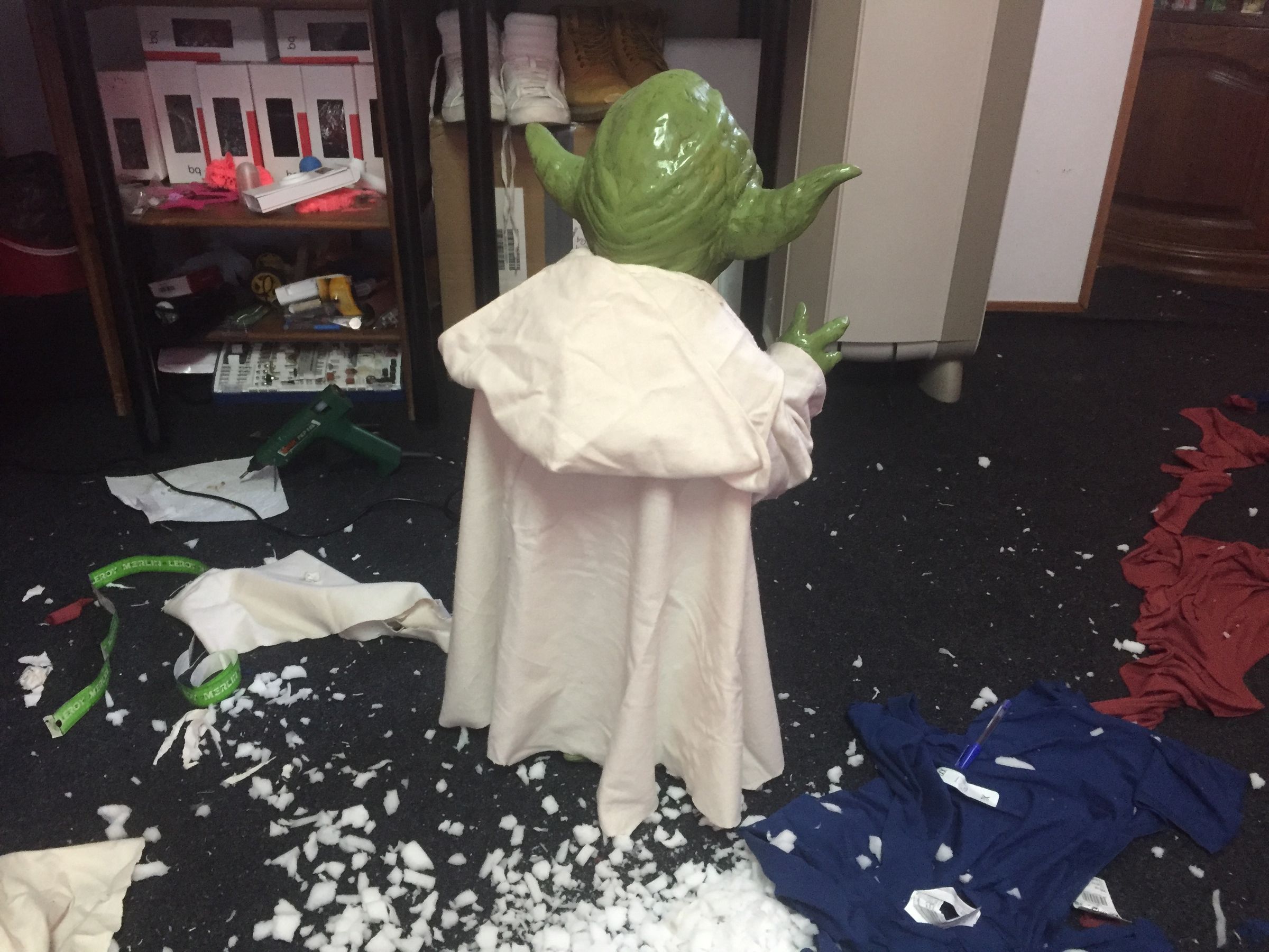 DIY Real Size Yoda : 11 Steps (with Pictures) - Instructables