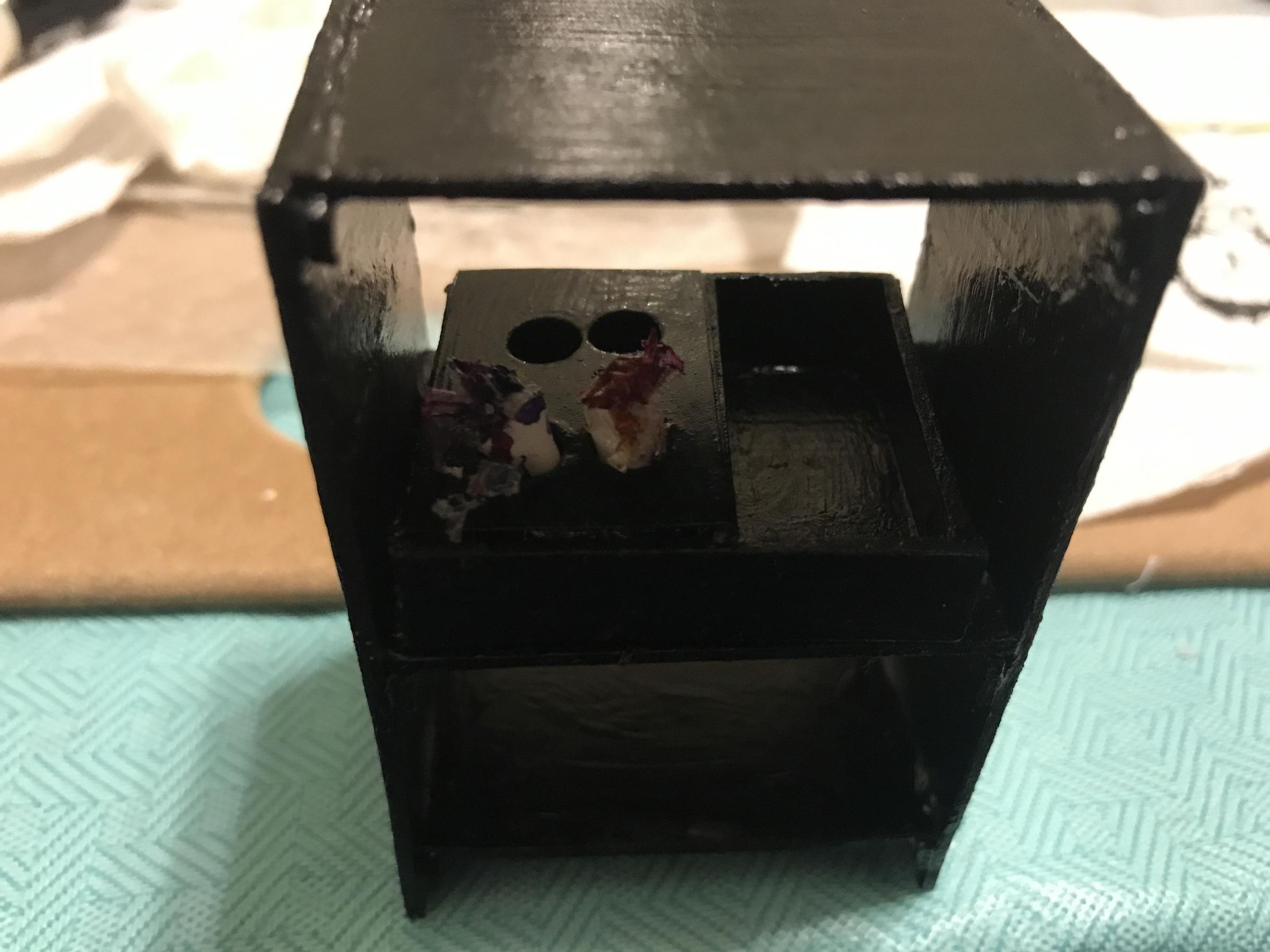 Working Miniature Shave Ice Machine From a Mop Head, Electrical Wire ...