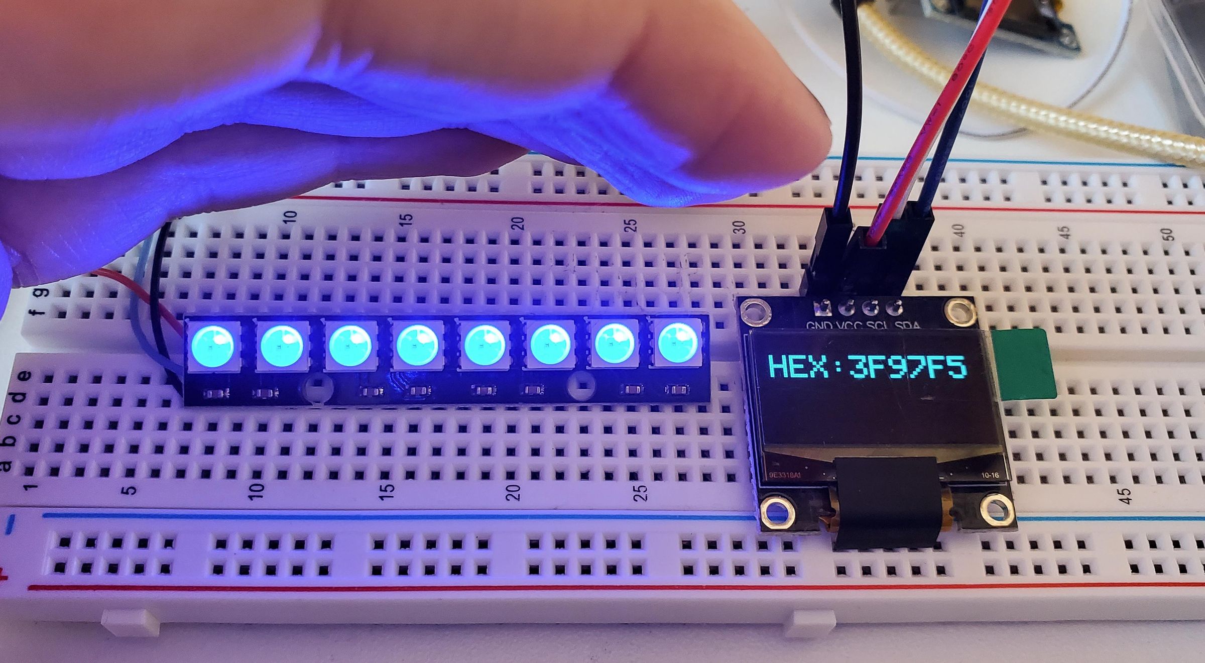 Arduino Color Sensing Glove That Sends the HEX Code to Your Computer ...