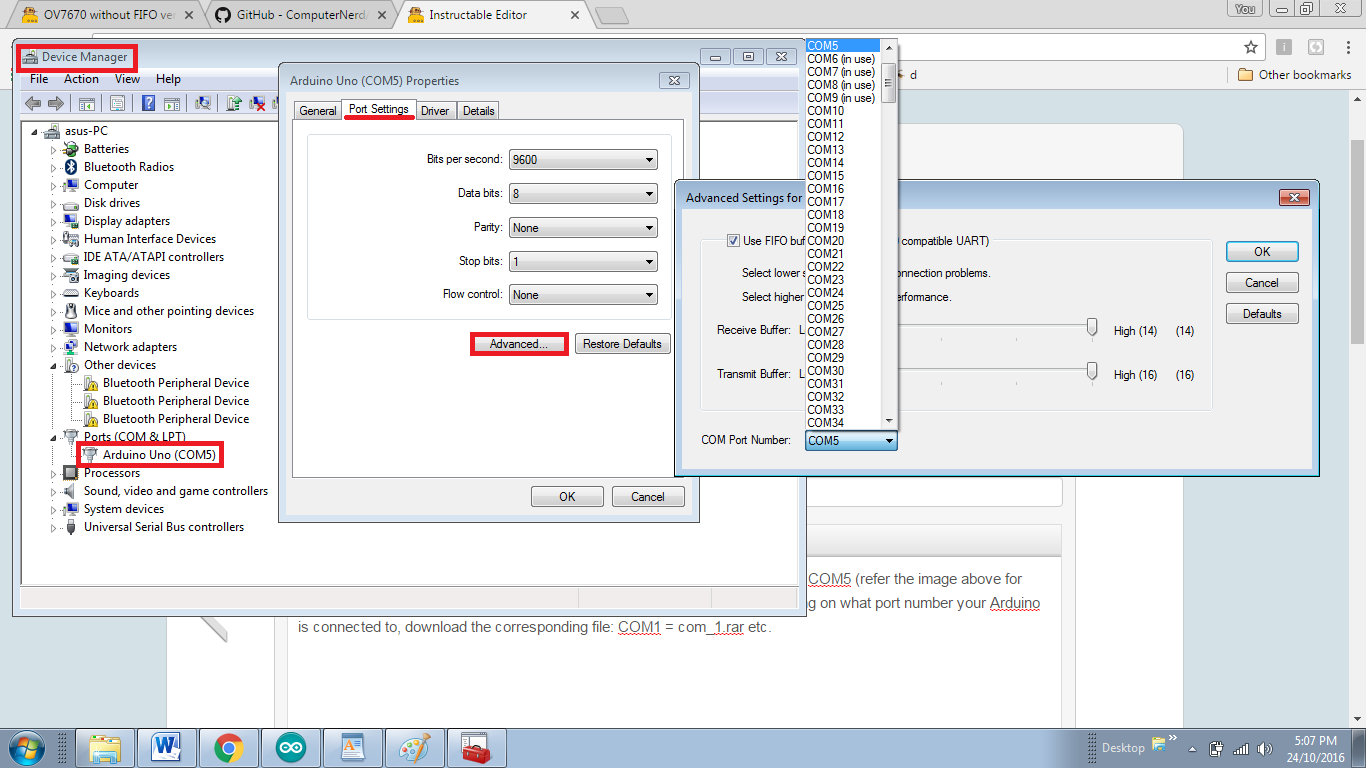 OV7670 Arduino Camera Sensor Module Framecapture Tutorial : 11 Steps ...