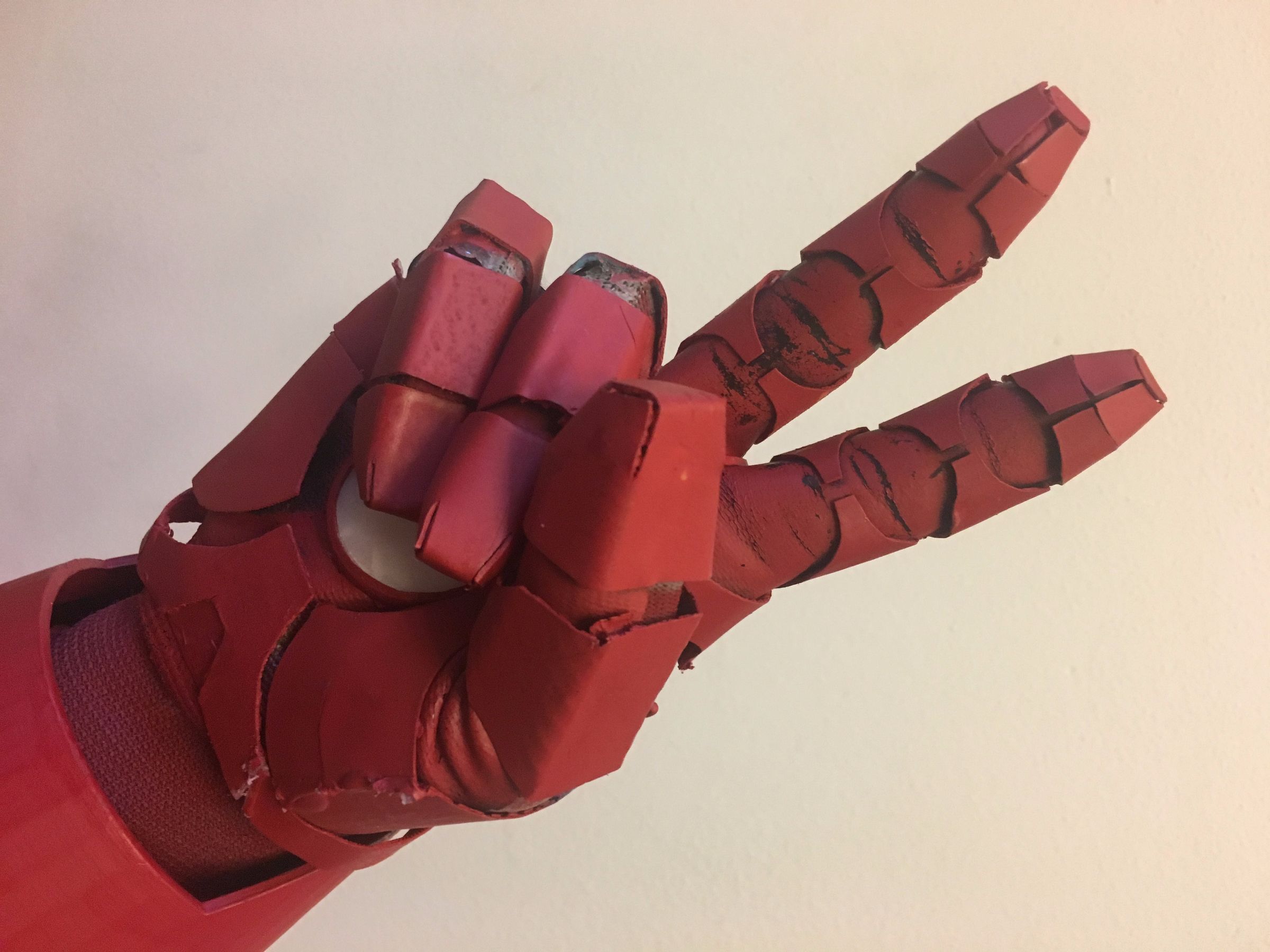 Iron Man Arm (w/ LED & Boomco Dart Blaster) : 5 Steps (with Pictures ...