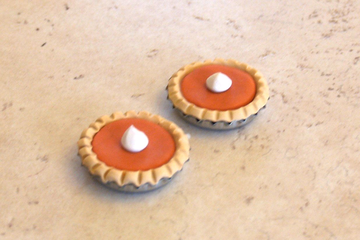 Polymer Clay Pumpkin Pie Tutorial : 15 Steps (with Pictures ...