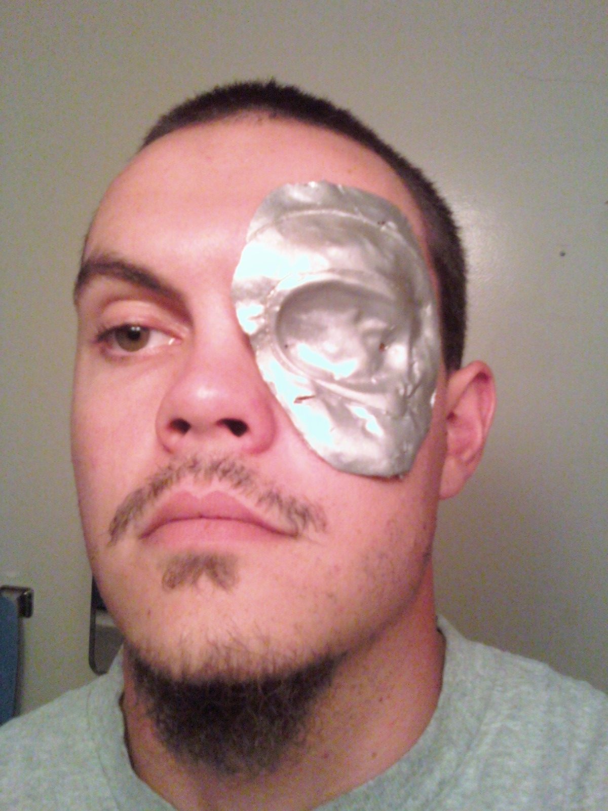Terminator Face Paint
