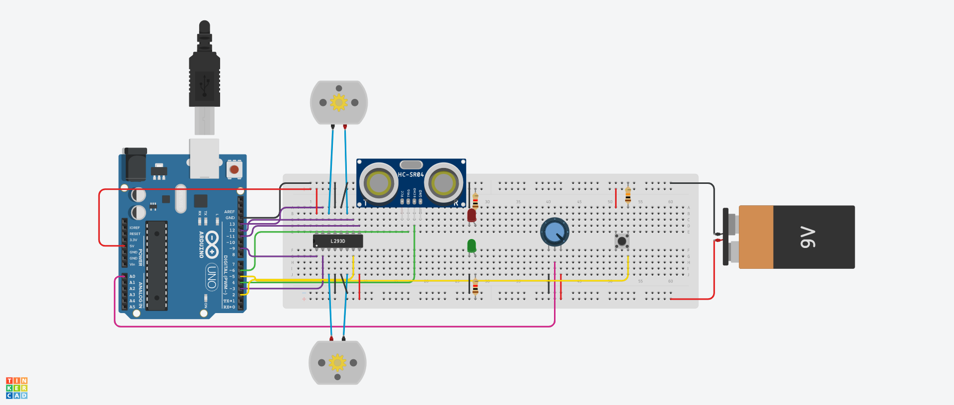 Distance Sensing Car : 4 Steps - Instructables