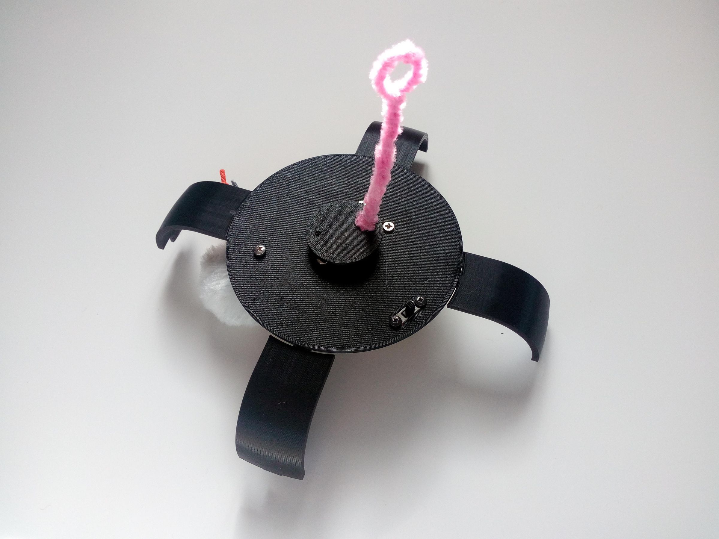 3D Printed Interactive Cat Toy (9V Battery Powered) : 4 Steps (with ...